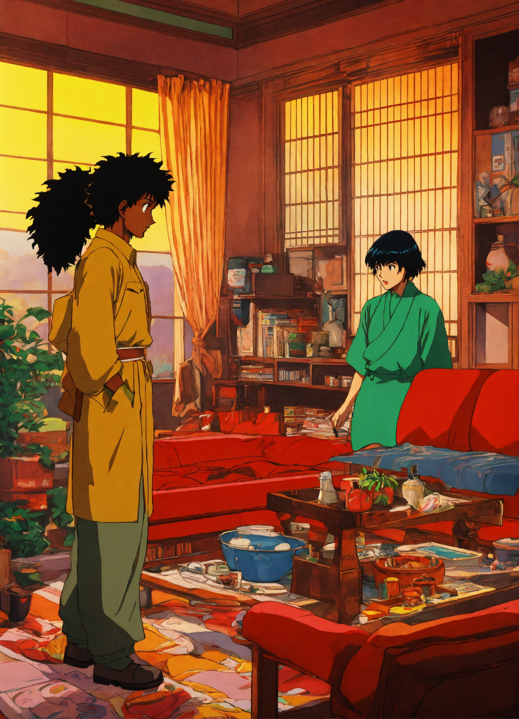 Lexica - Vintage anime screenshot from akira, 90’s anime. vibrant ...