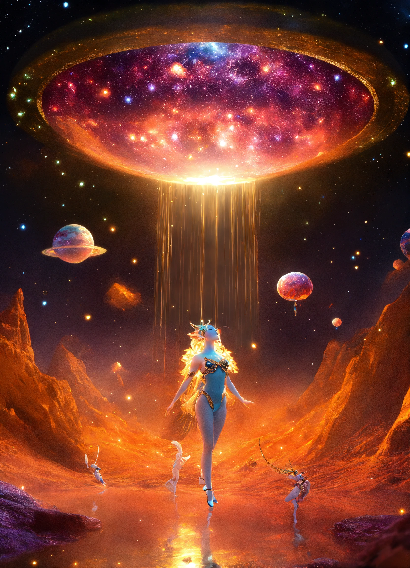 Lexica - Stellar Cosmic Creatures Immerse yourself in a celestial ...