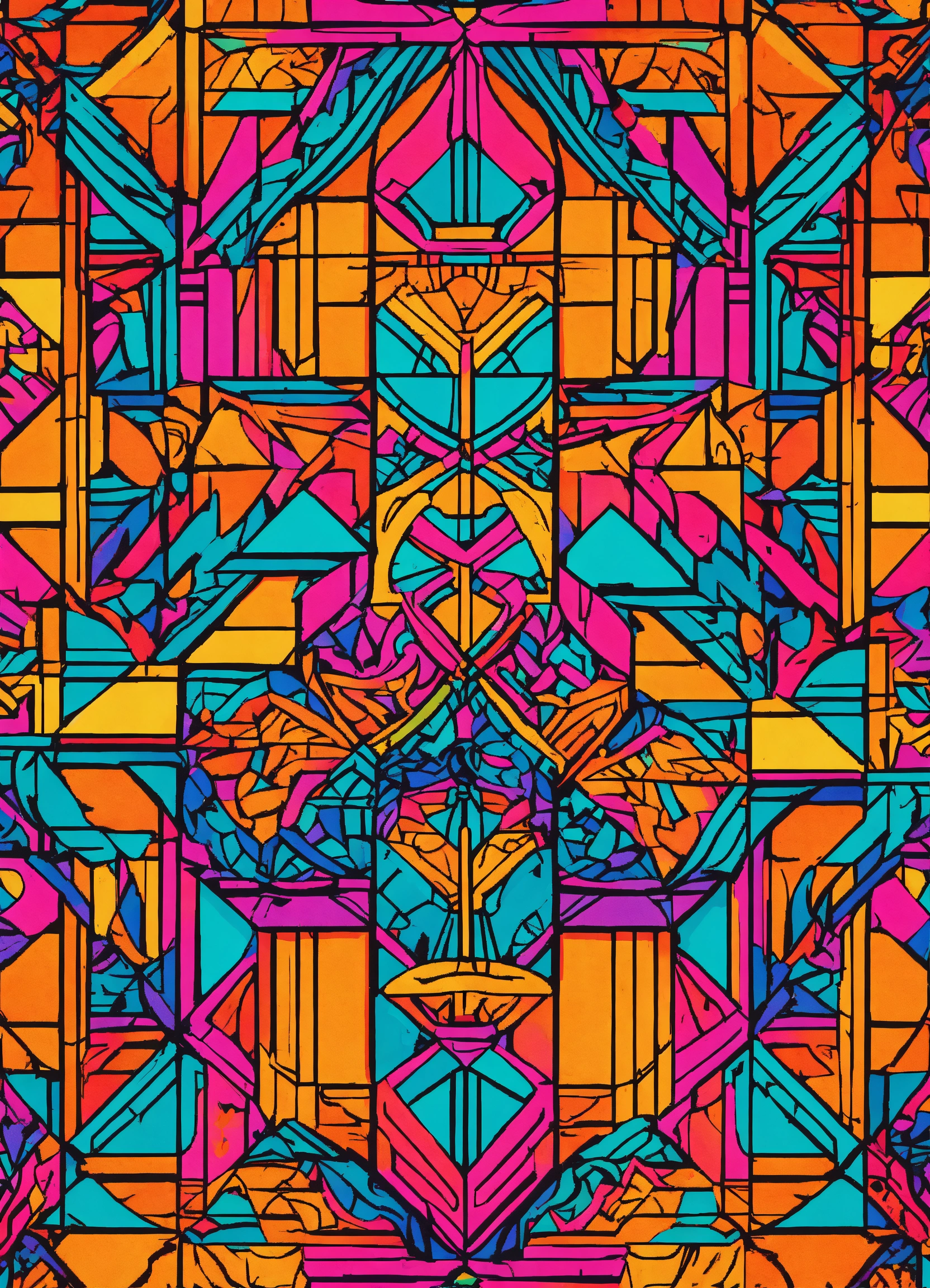 Lexica - Geometric patterns, symmetrical, esoteric details, ultra 8k ...