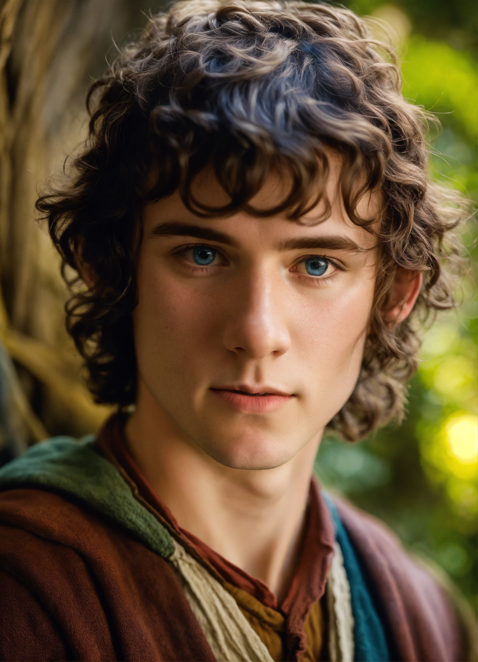 Lexica - A young white man, from the shire, with brown hair and bright ...