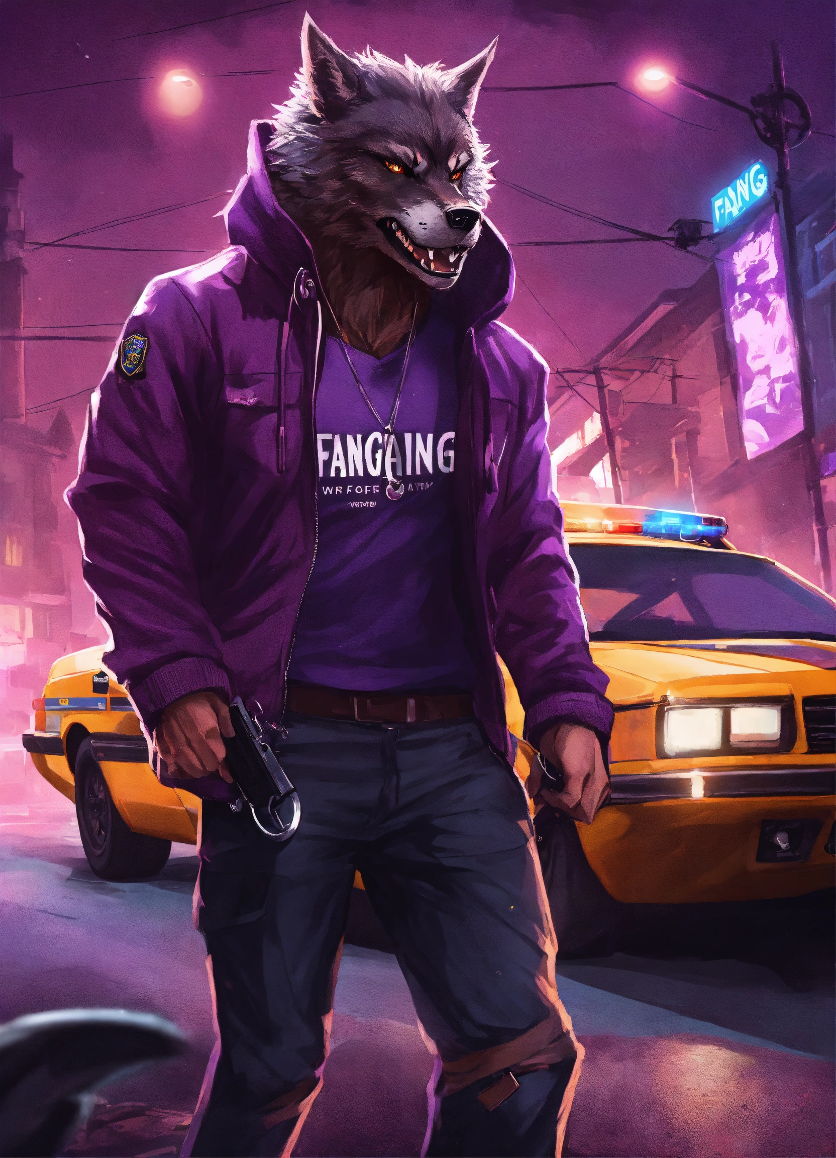 Lexica - Werewolf detective, gangster werewolf being released from ...