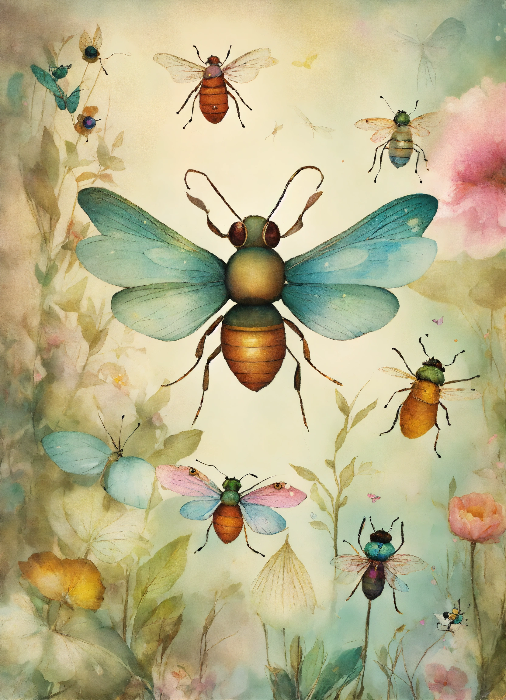 Lexica - Shabby chic dreamy mist pastel junk journals Whimsical quirky ...