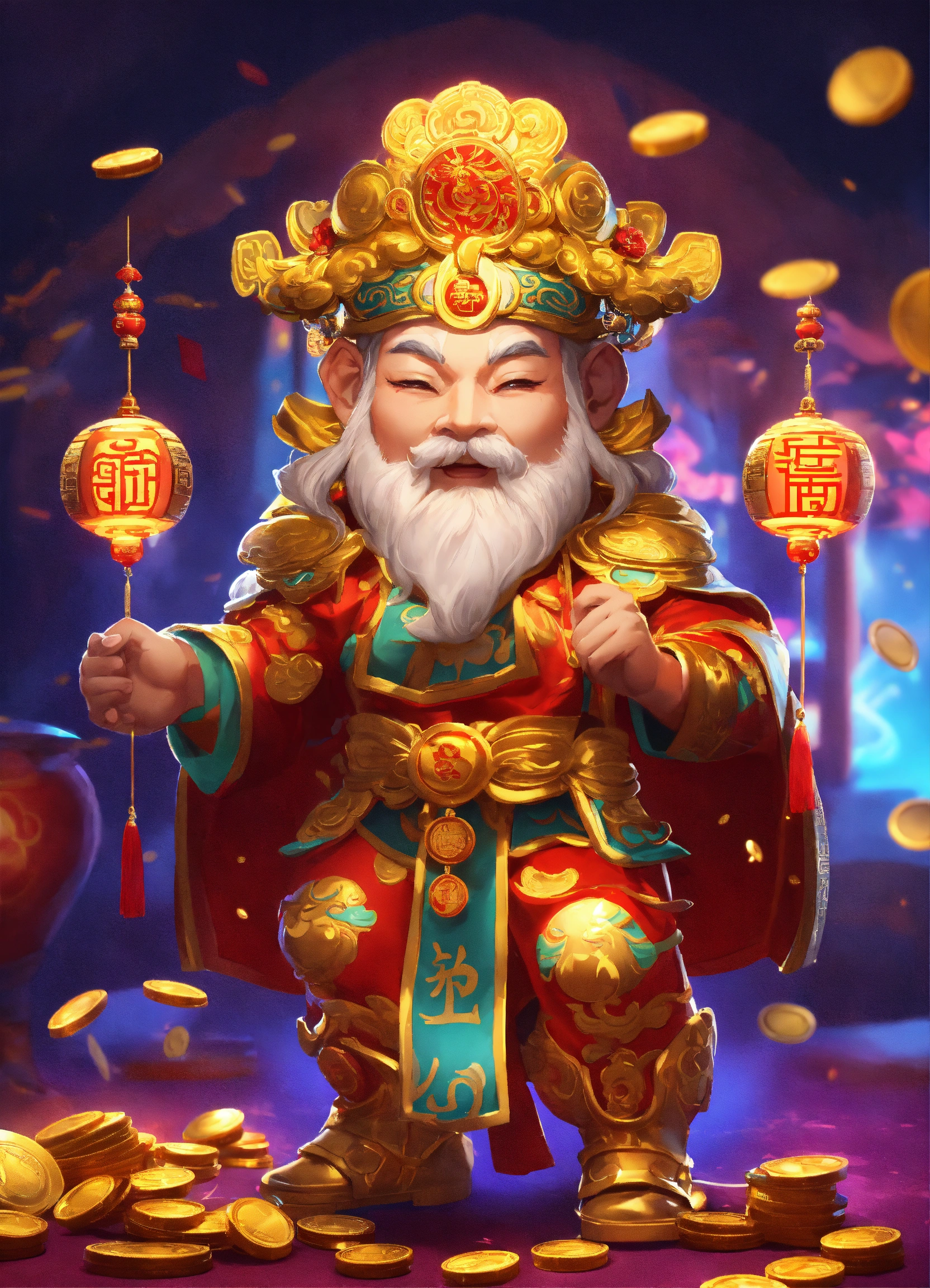 Lexica - Cutie,Q version character God of riches in Chinese culture ...