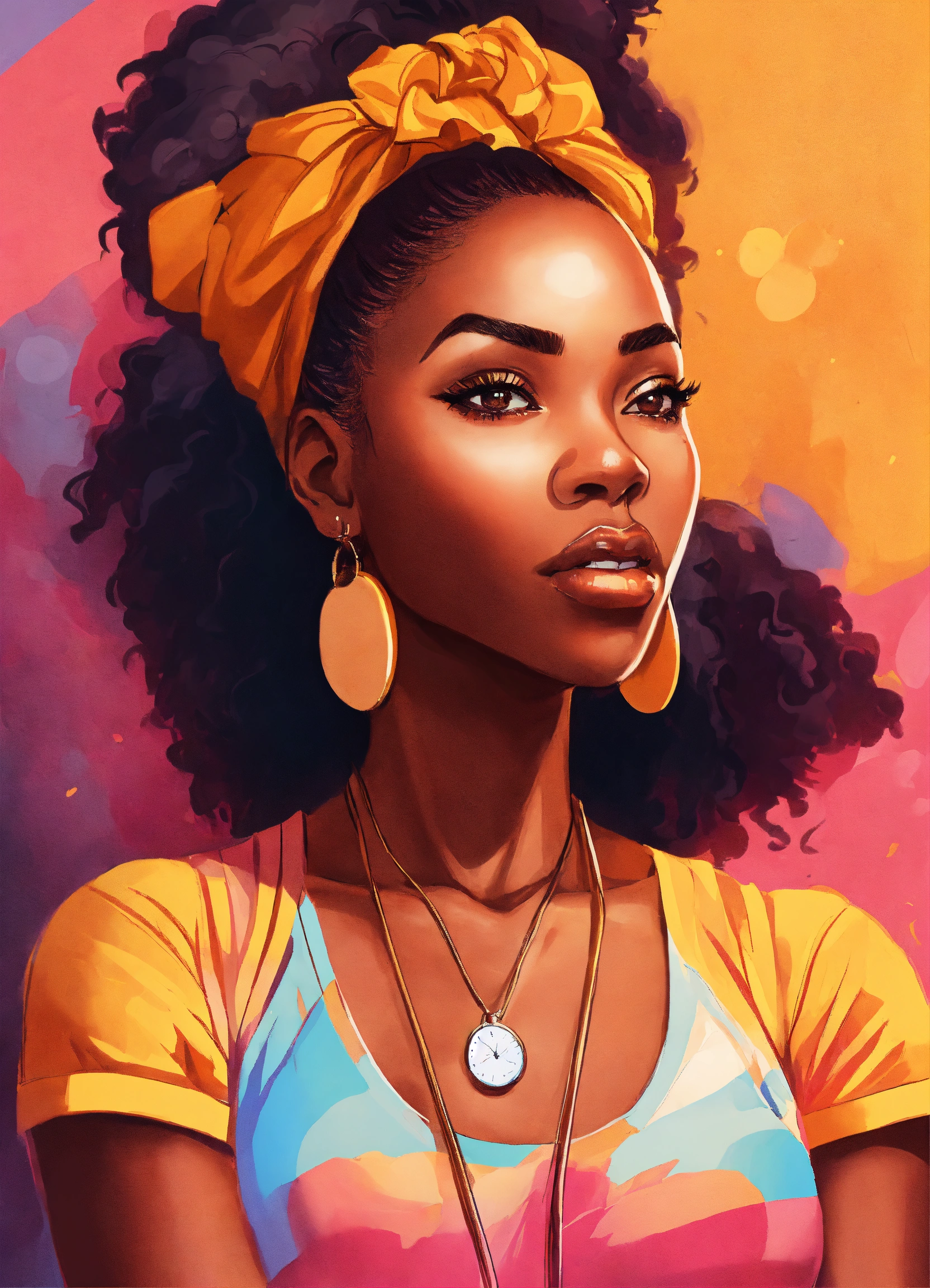 Lexica - Generate motivational black woman illustrations Include pictures illustrating ...