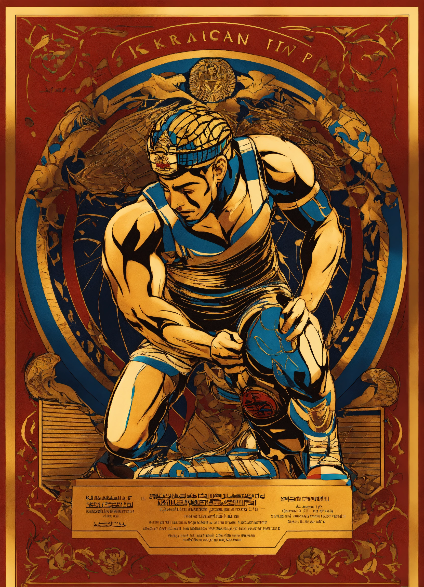 Lexica - "A design that represents the renowned Egyptian athlete Karam ...