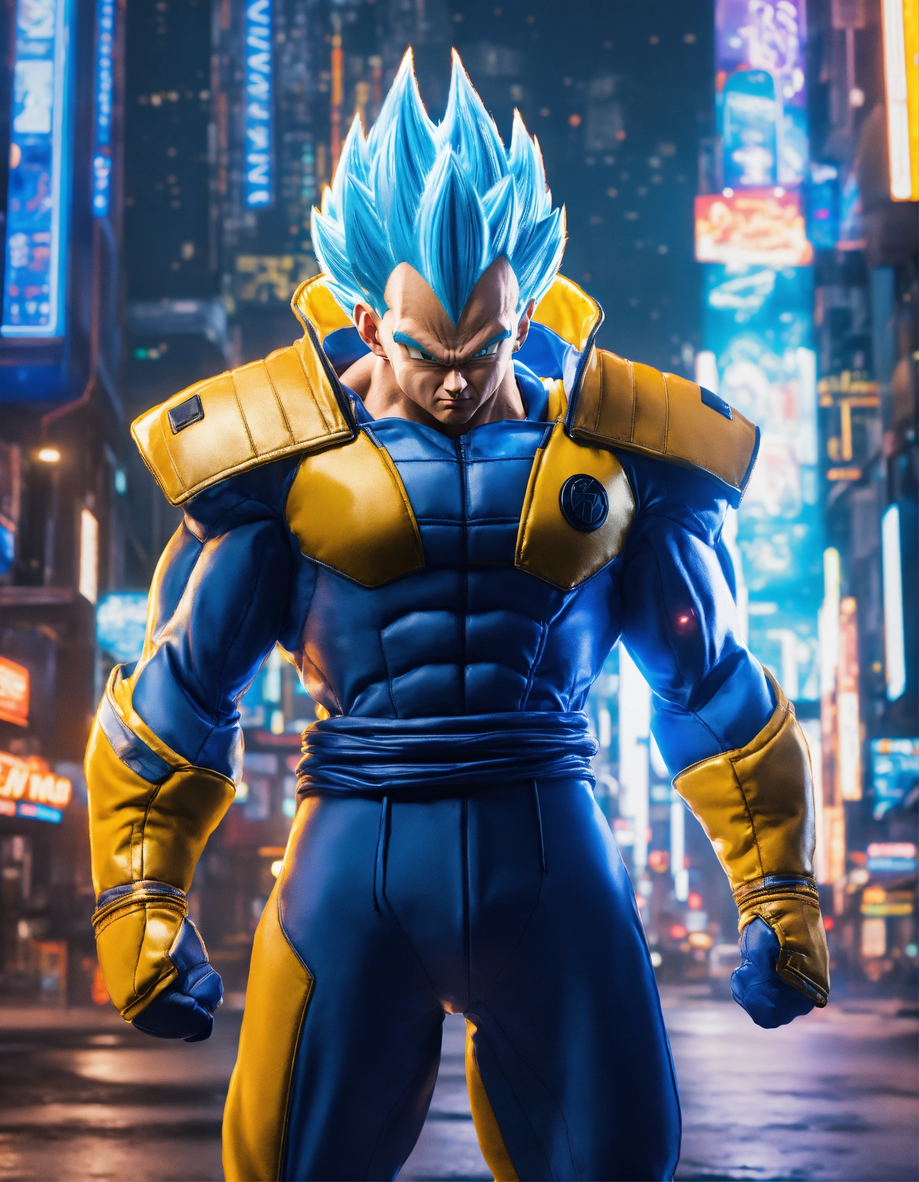 Lexica - Reimagine modern-day Vegeta in the style of Unreal 8D Engine ...