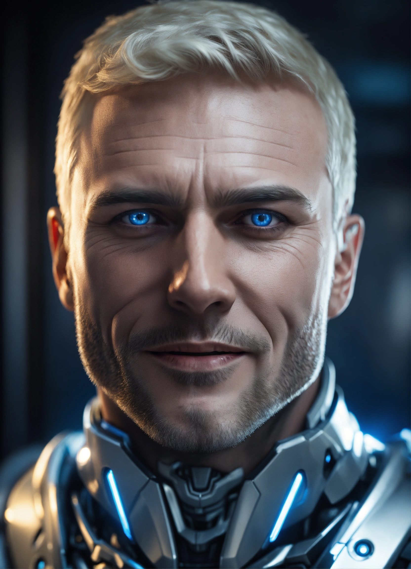 Lexica - A realistic photo of psychopath 45 years old scary man with ...