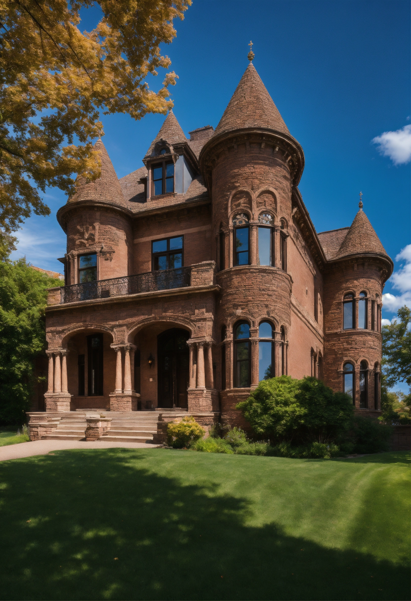 Lexica - Richardsonian Romanesque style mansion