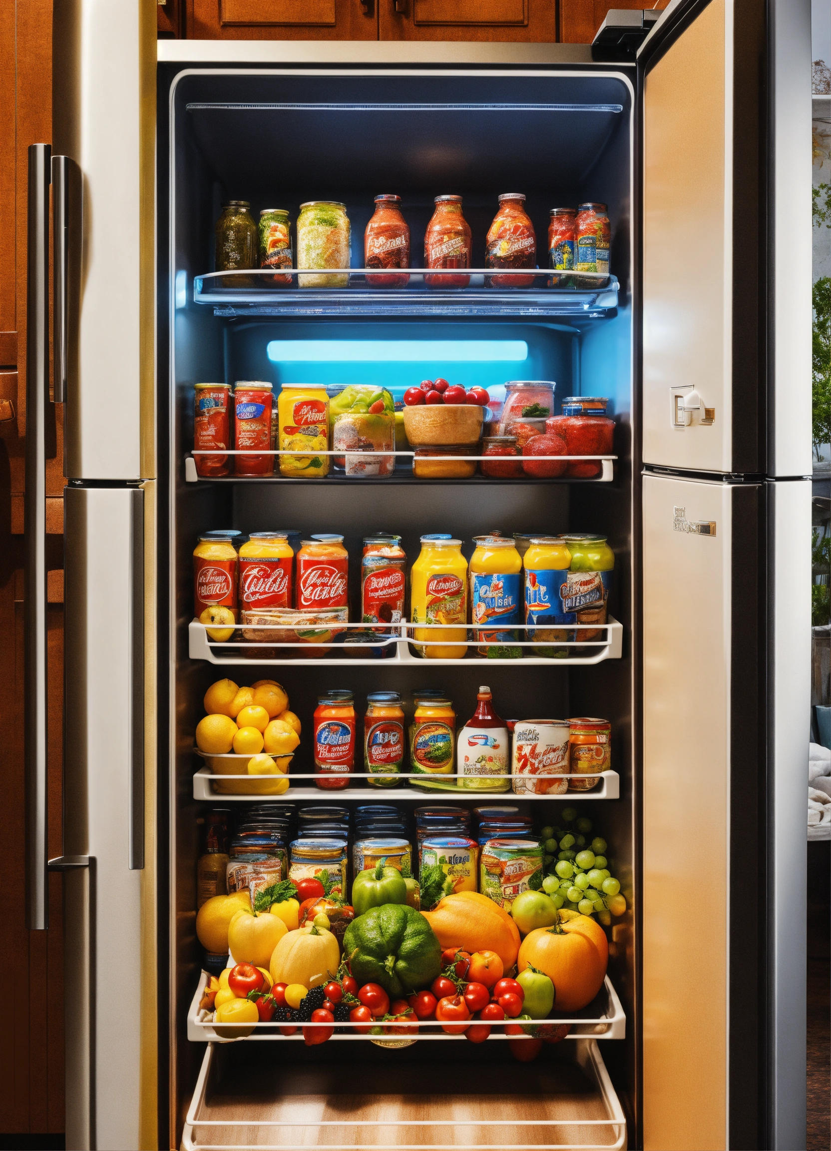 Lexica Us Fridge 3d Art