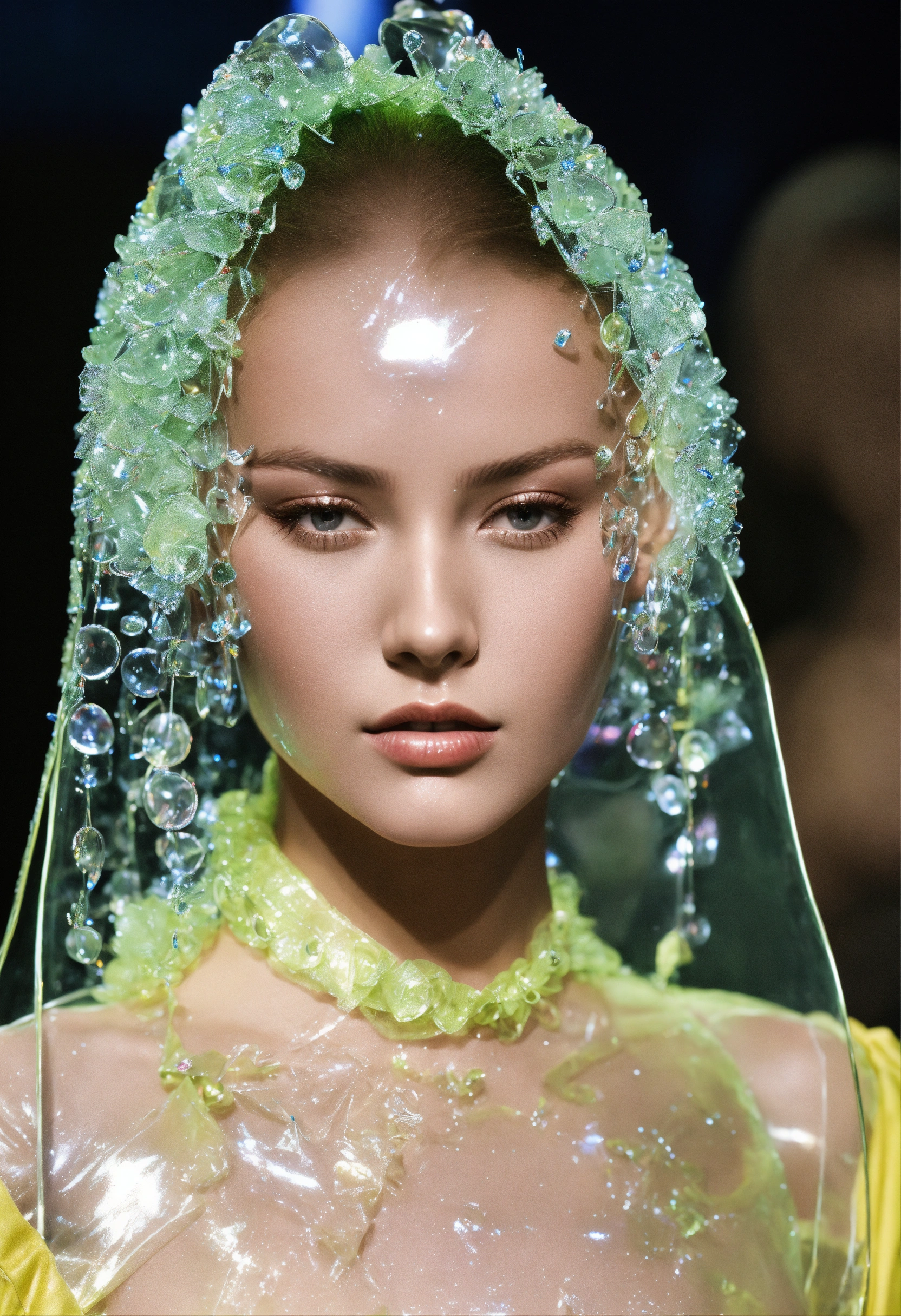 Lexica - Clear Bright Shiny Clear Plastic Outfits