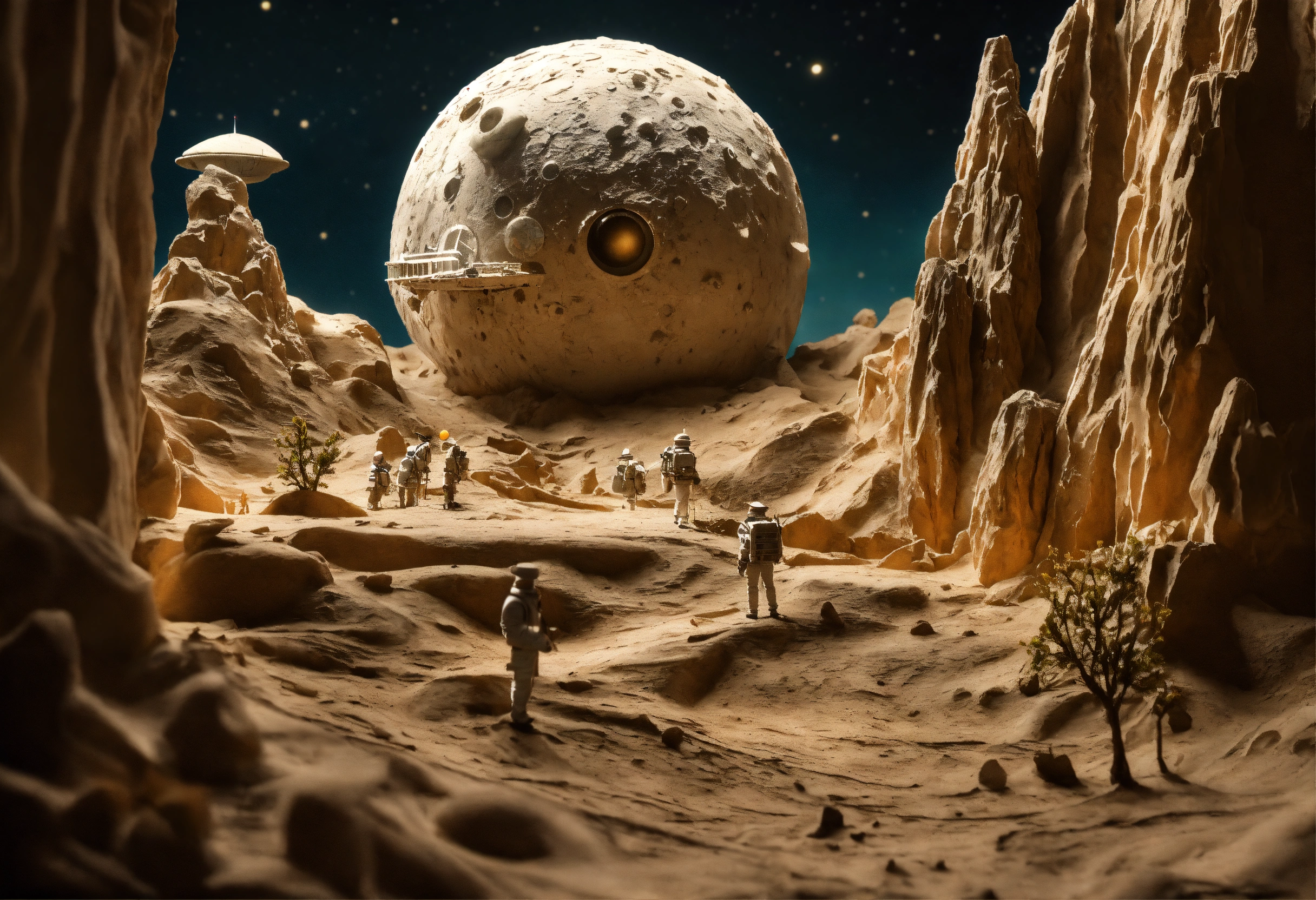 Lexica - Hand-made artwork 3D, modeling clay, science-fiction short ...