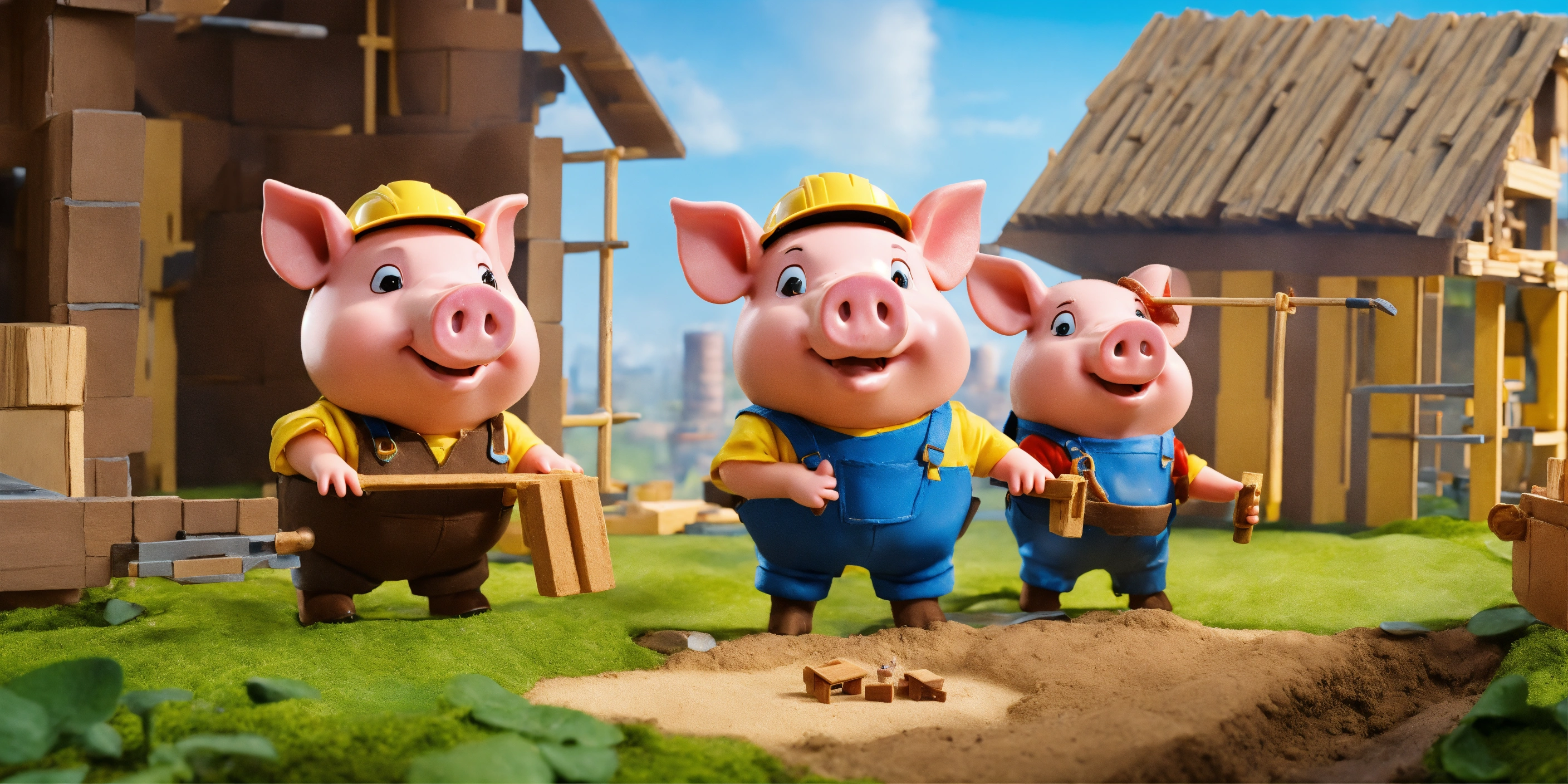 Lexica - Three Little builder Pigs