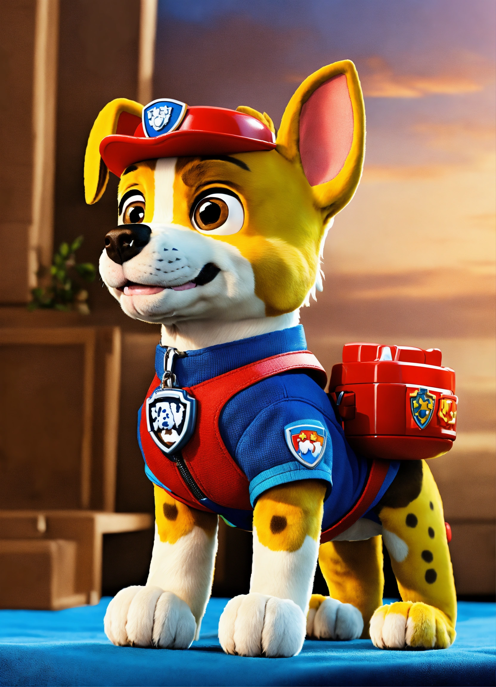 Lexica - Paw patrol dog as real dogs