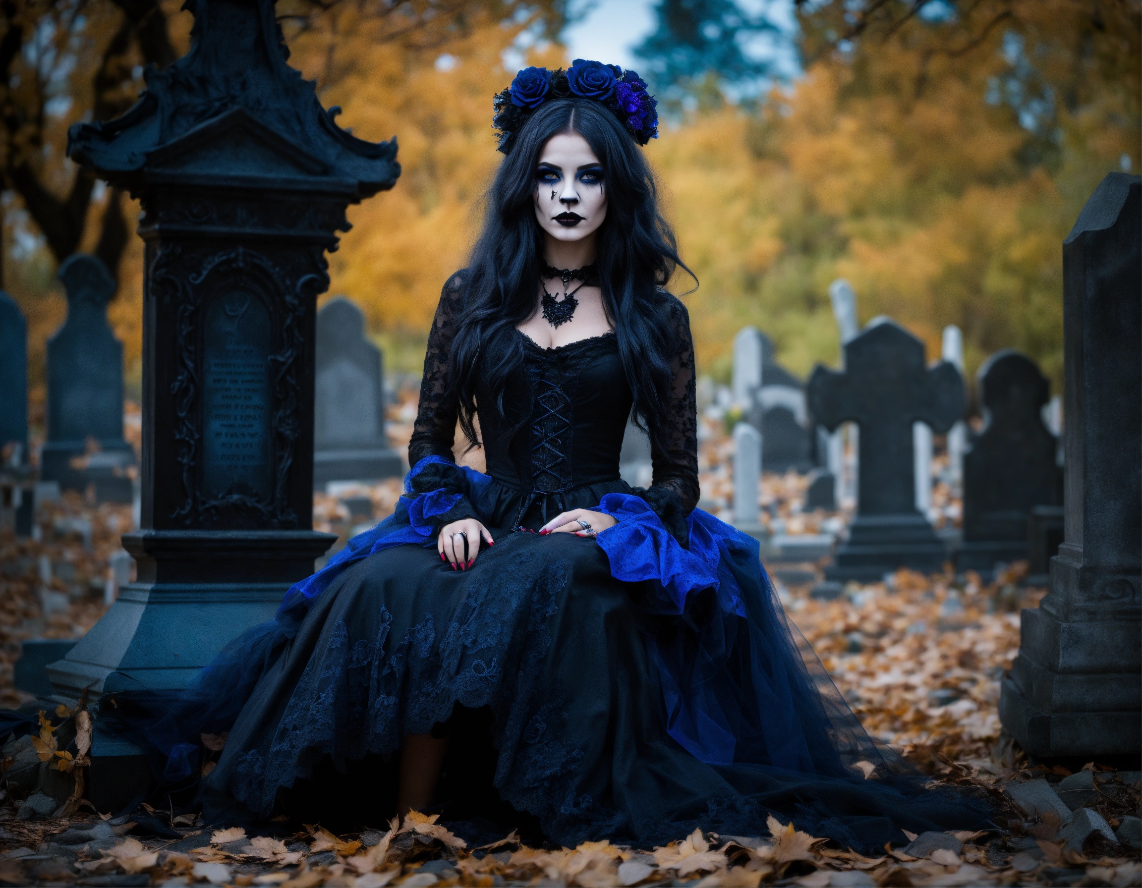 Lexica - Hyper realist photo of a Beautiful young woman in goth outfit ...