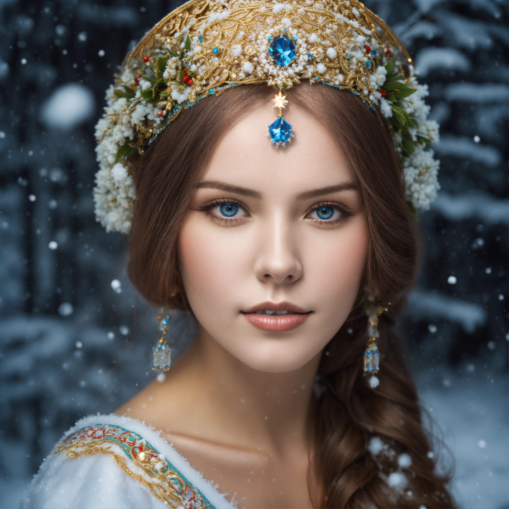 Lexica - Snow maiden, Russian beauty