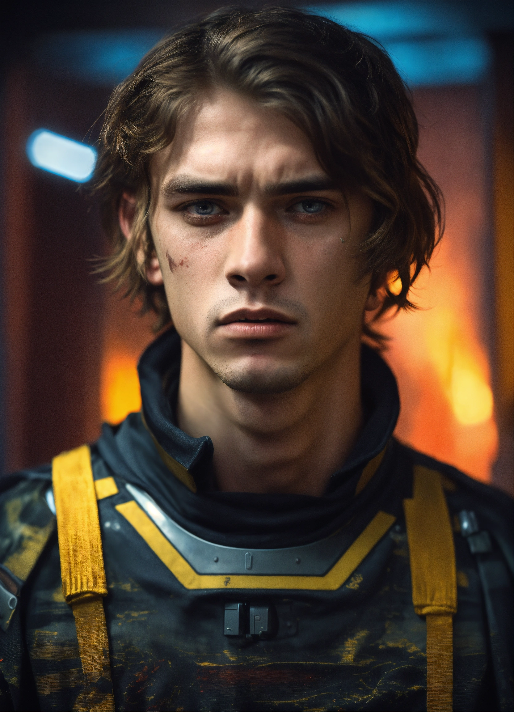 Lexica - A realistic photograph of an ugly 22-year-old boy, with a ...