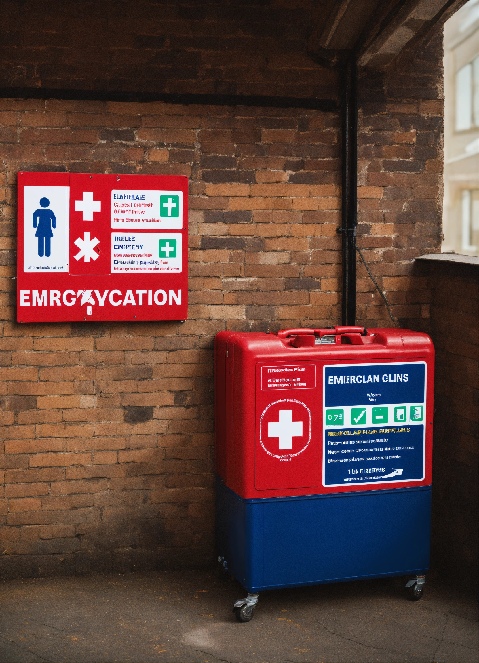 Lexica - Clear emergency evacuation plans and first aid stations at ...