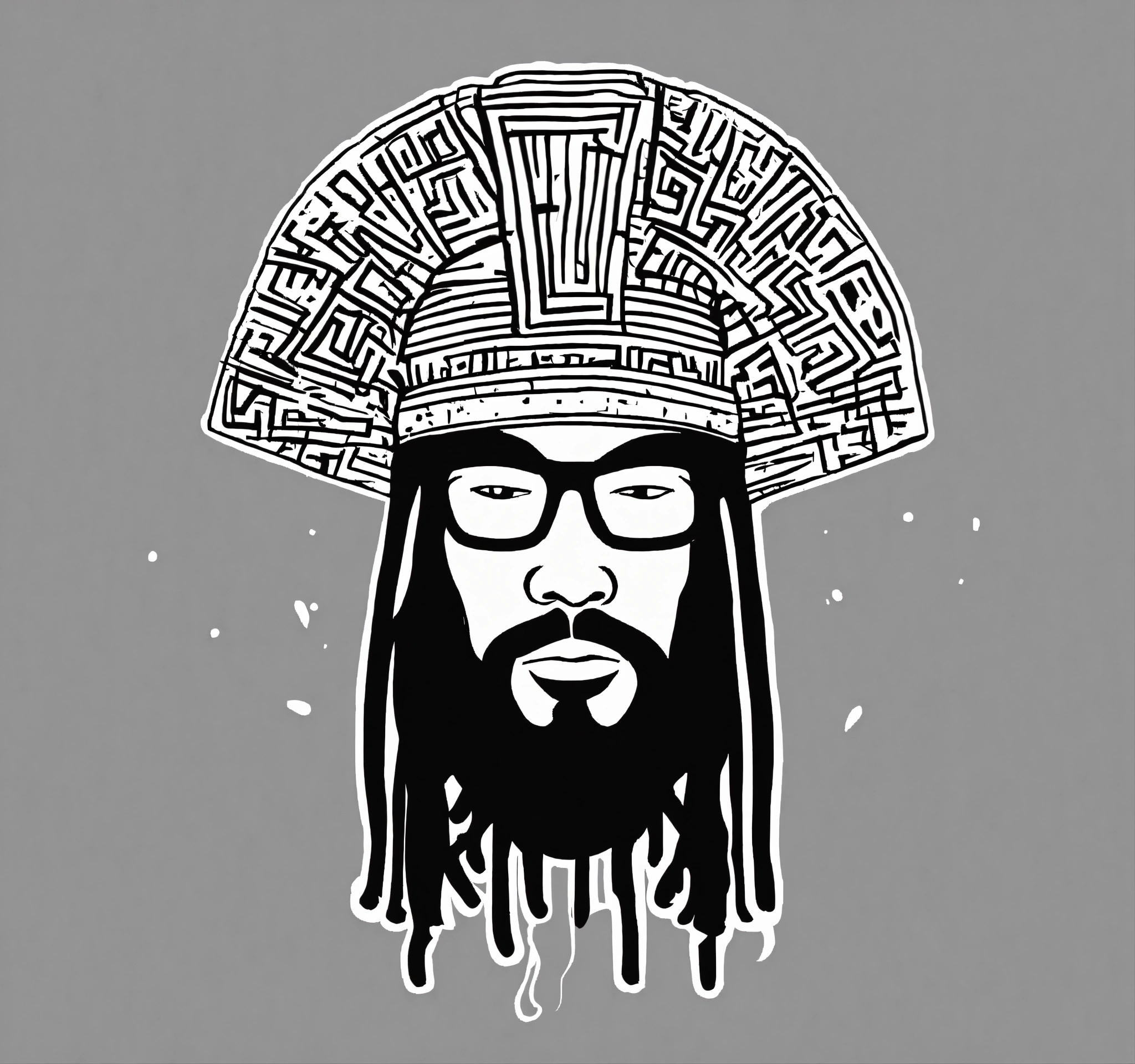 Lexica - Keith Harring style Japanese urban grunge graffiti simple logo ...