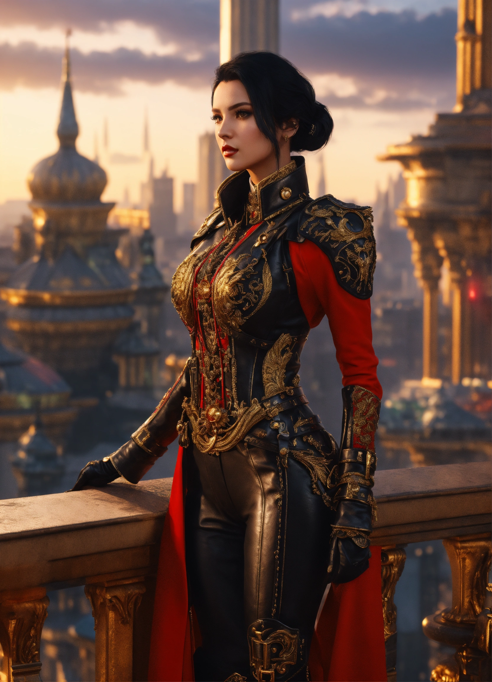 Lexica - Highly detailed full body of a sci fi aristocrat, royalty ...