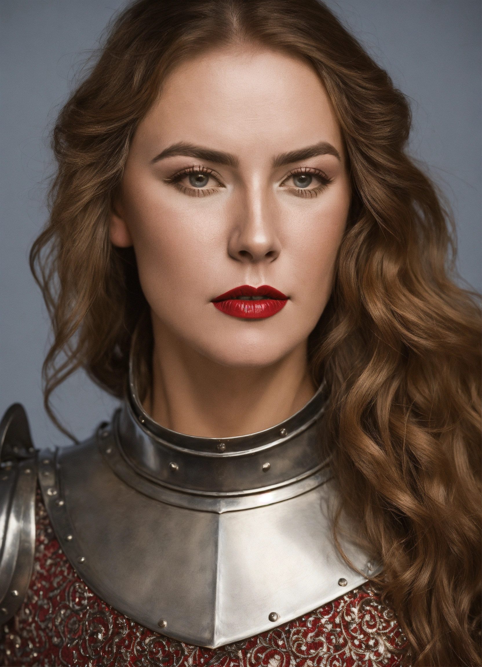 Lexica - Photo quality portrait of Janice Stone as a mediaeval knight ...