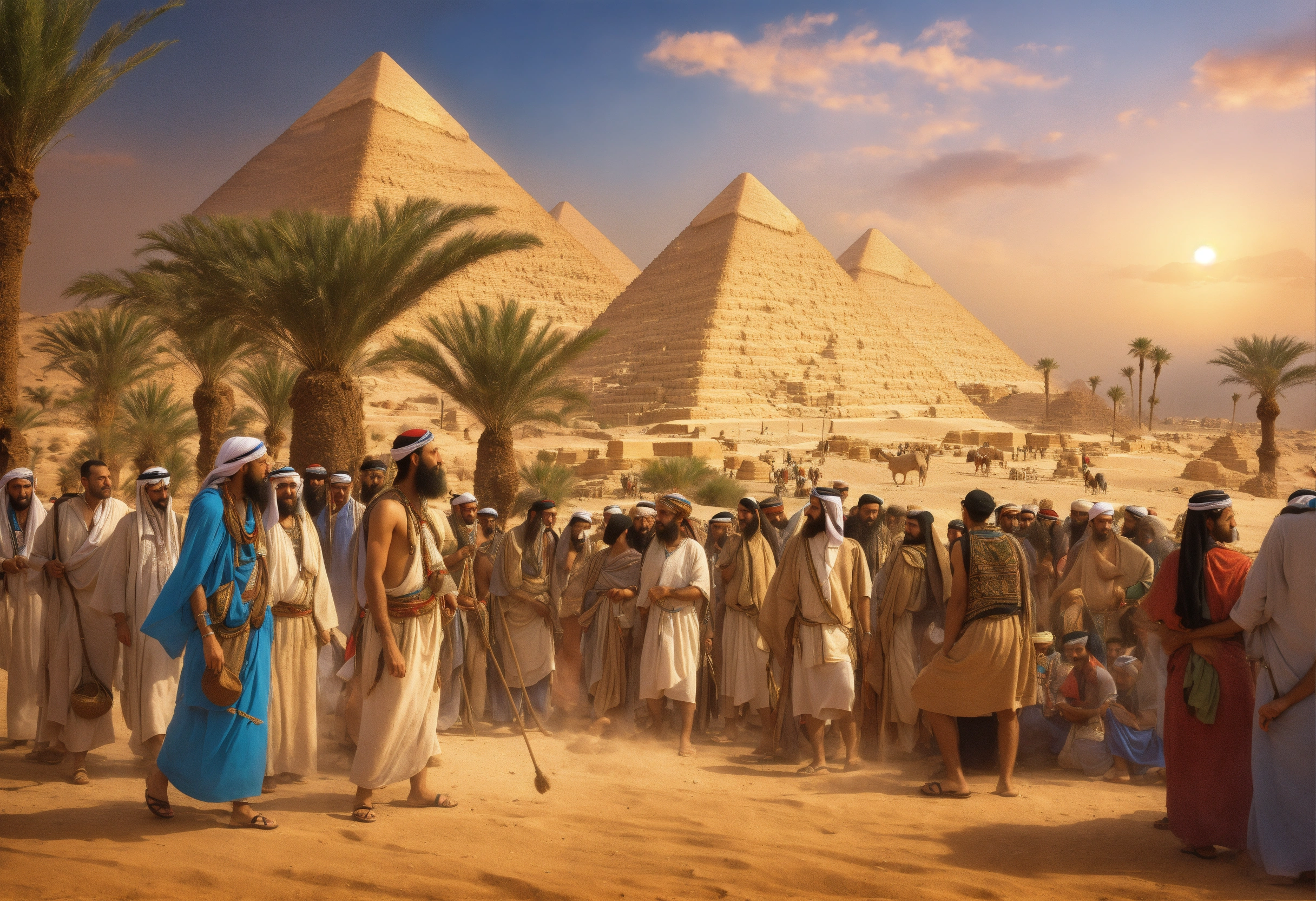 Lexica - People of israel come to egypt