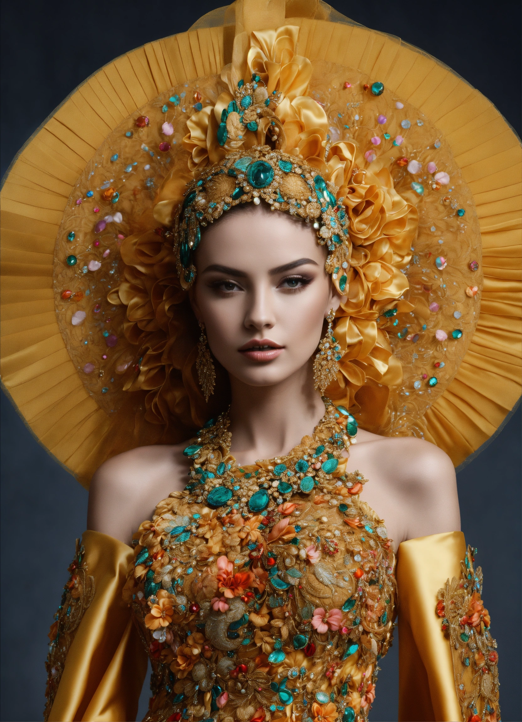 Lexica - Generate the finest haute couture dresses with Italian ...