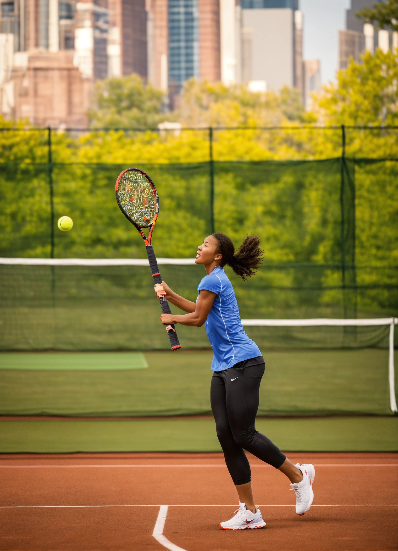 Lexica - Create an image of a dedicated athlete who is effortlessly ...