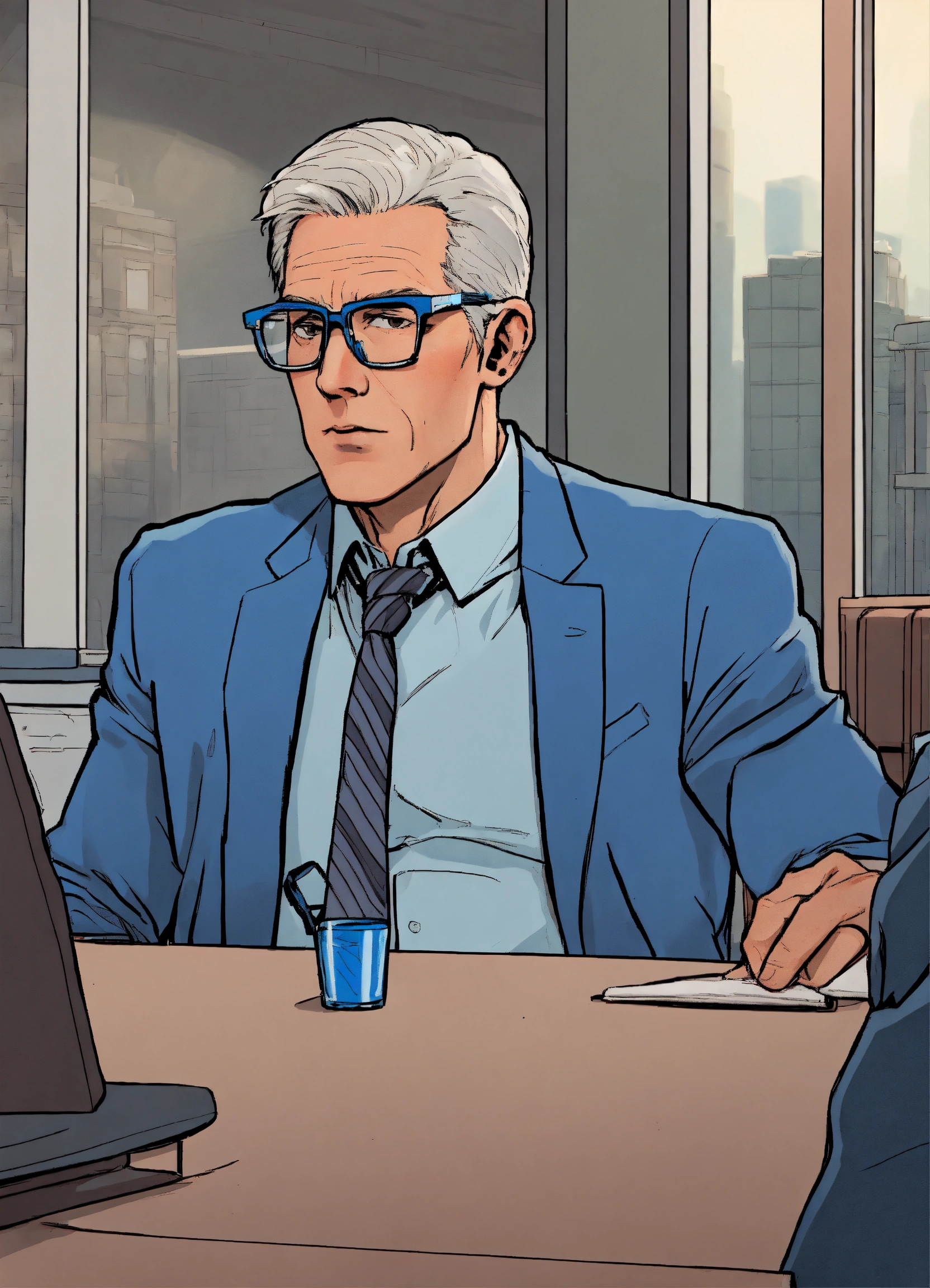 Lexica - Comic character's name Nole. Around 18 with dark brown hair ...