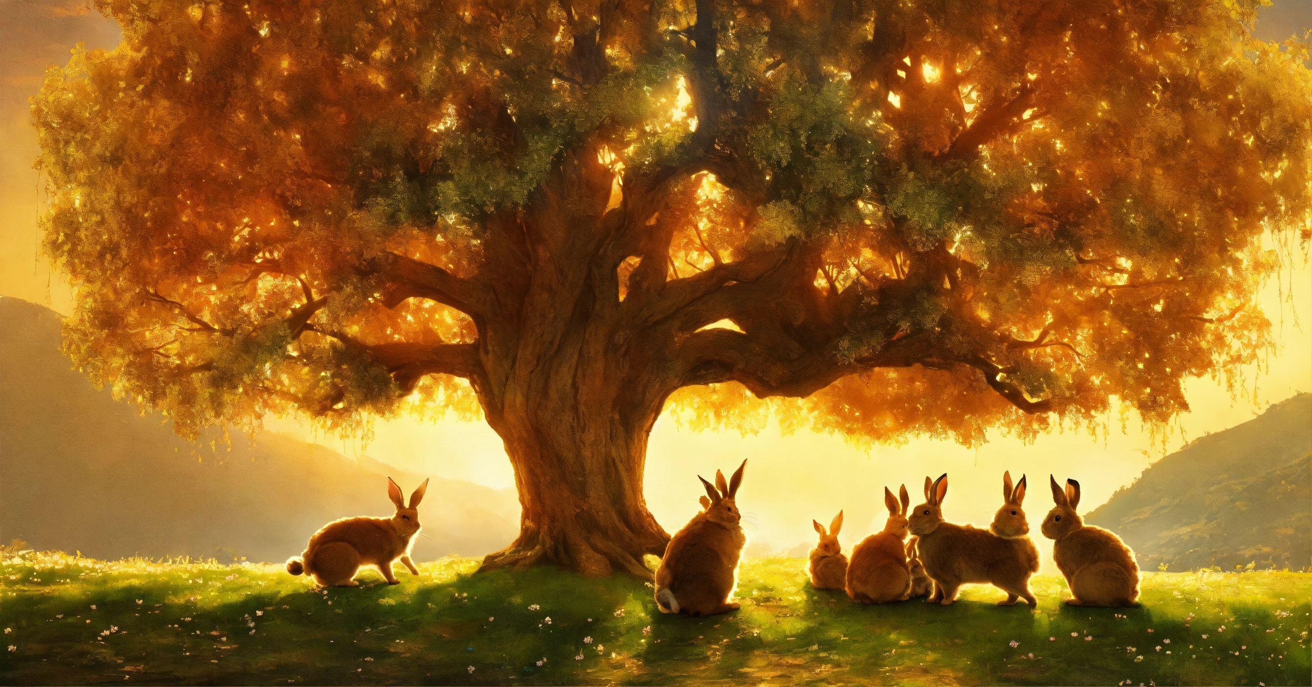 Lexica - Ancestral tree of rabbits, many rabbits in the genus, tree of ...