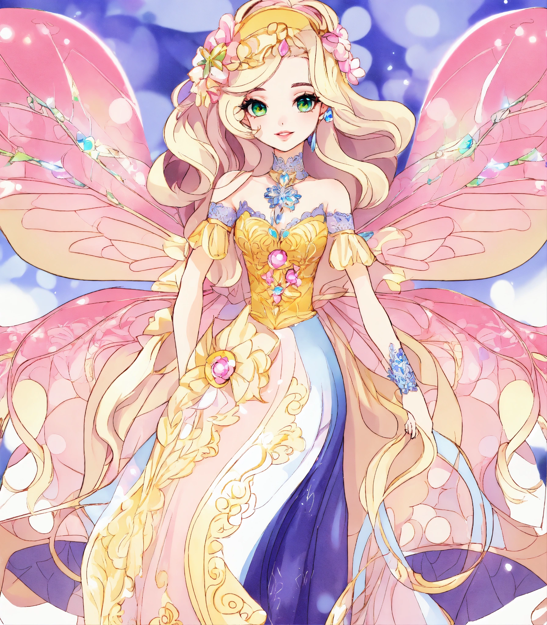 Lexica - Enchantix in Winx style enchantix art girl with long black ...