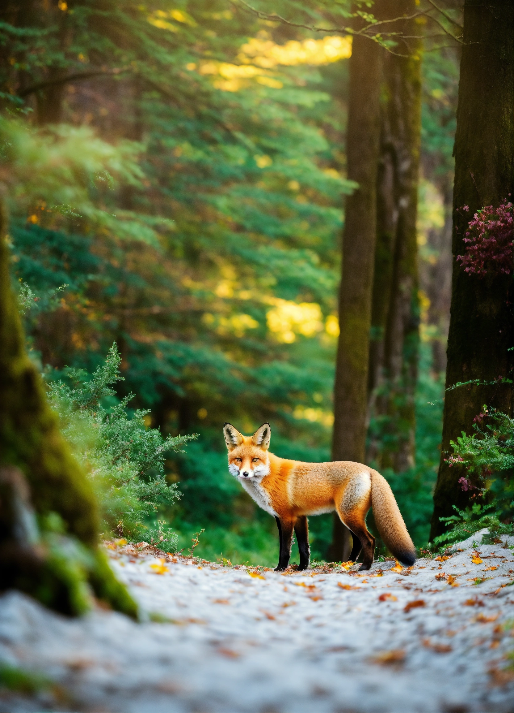 Lexica - A fox in a forest