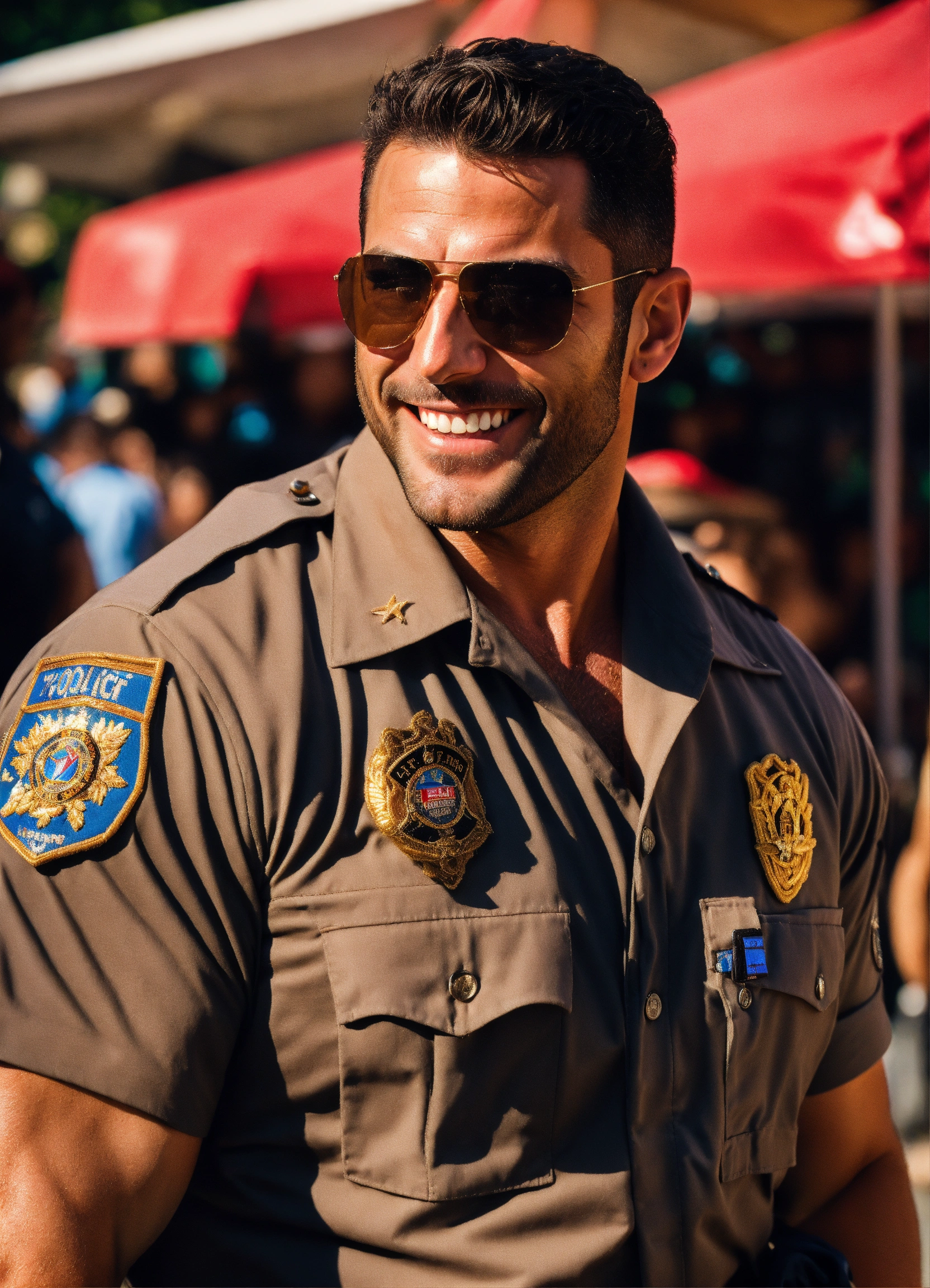 Lexica - Handsome Italian Cop from the Bronx, Joe Menano. He is a brute ...