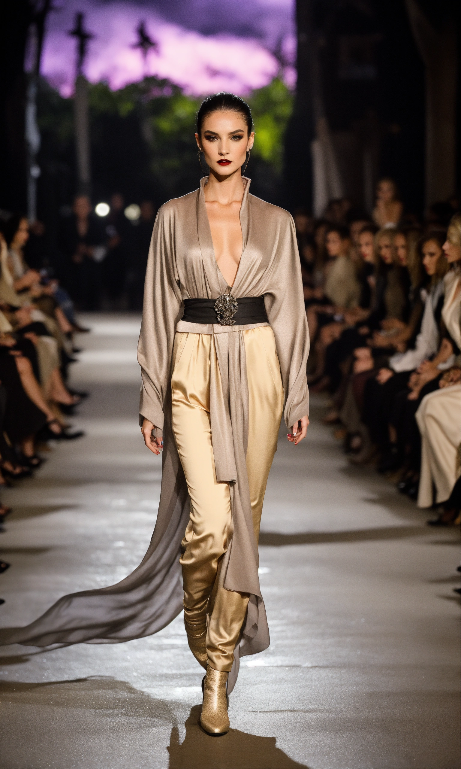 Lexica - Lothlorien androgynous vampires walking runway during vamp ...