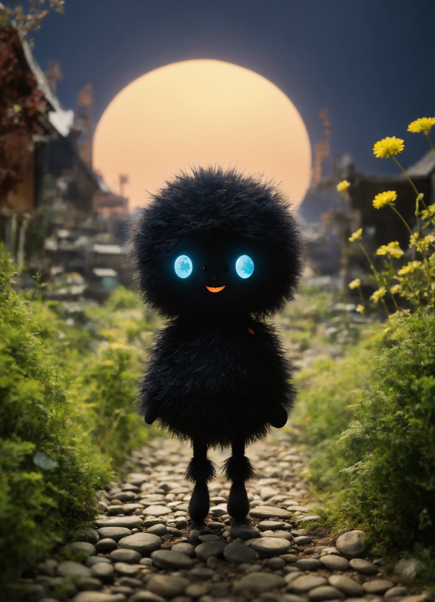 Lexica - Studio ghibli soot sprite