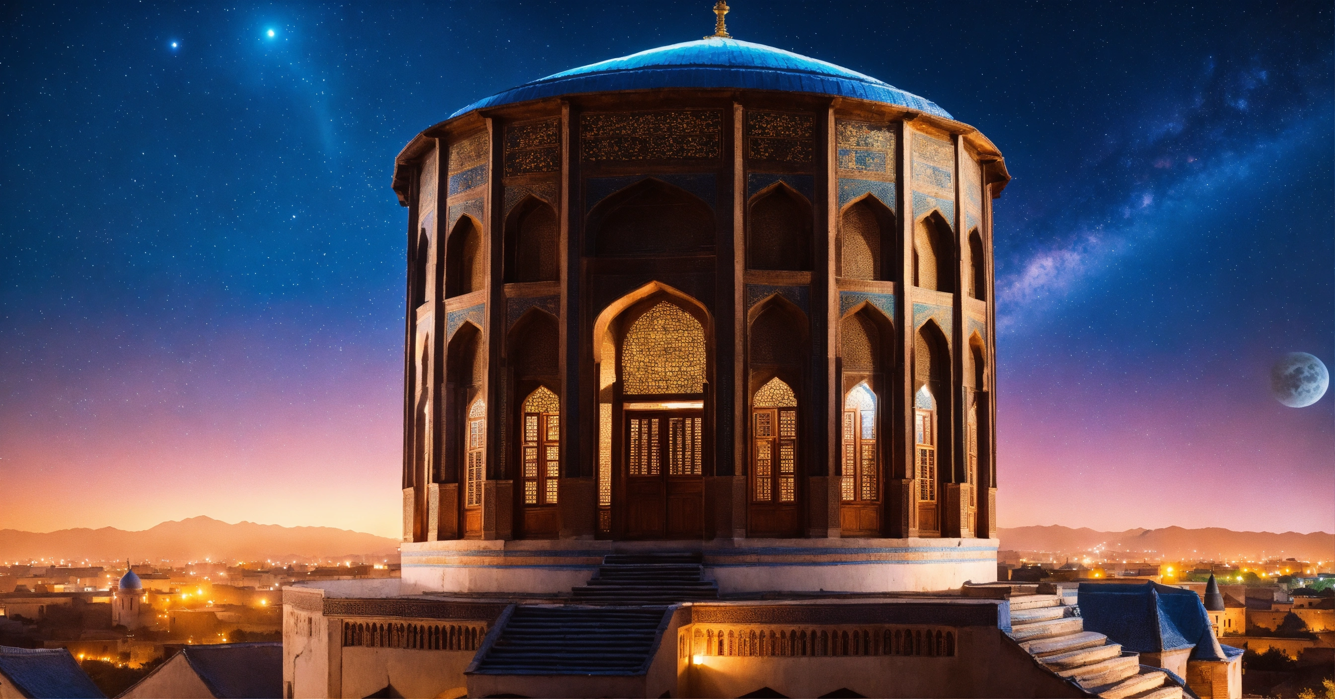 Lexica - Night, 8k, epic, stars, old history,dark, very realistic ...