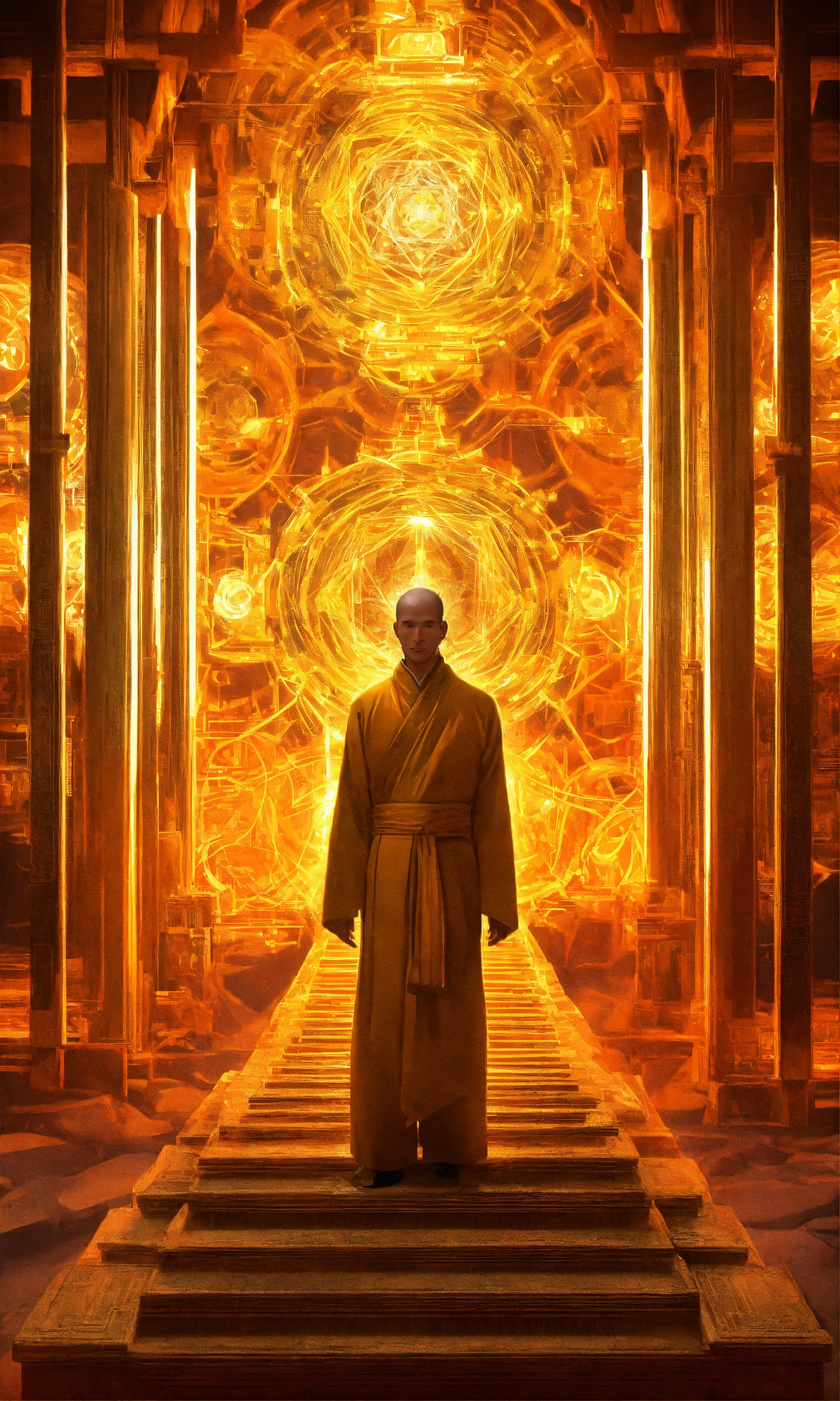 Lexica - 4th dimension complex fractal geometry tesseracts daoist monk ...