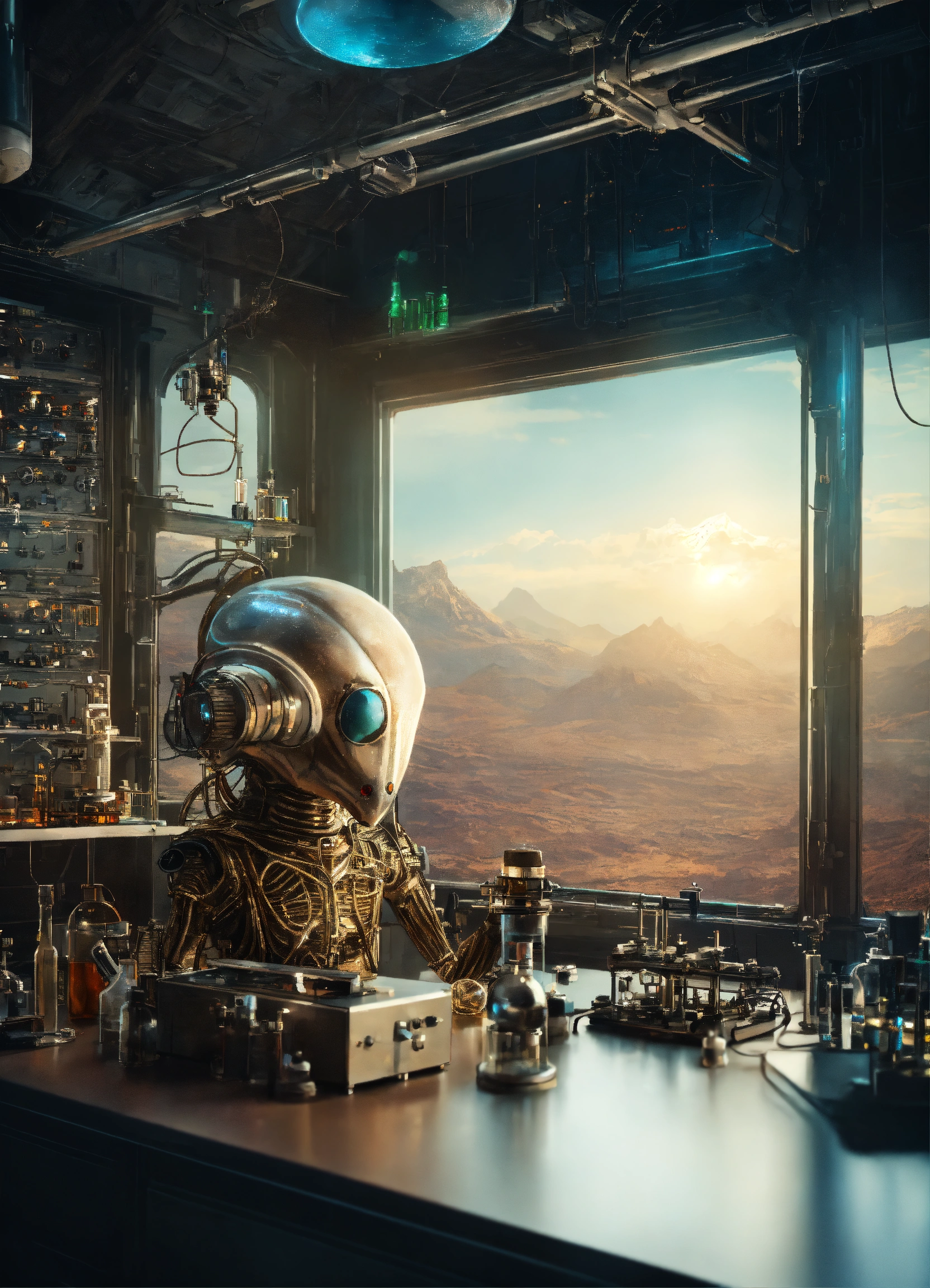 Lexica - Mysterious extraterrestrial laboratory with an alien ...