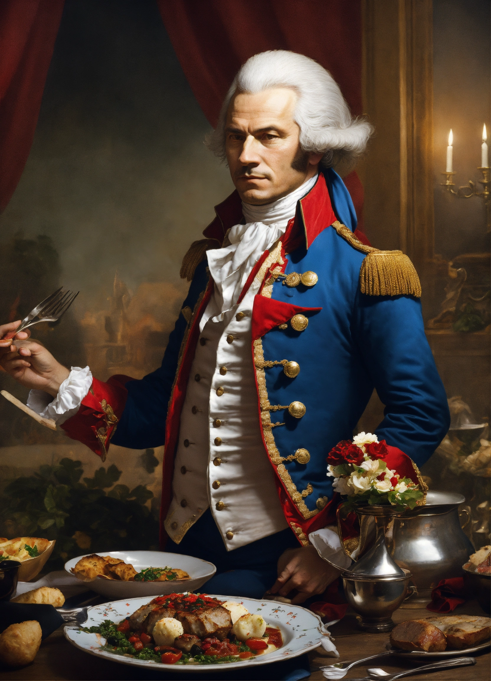 Lexica - Create an artwork featuring Robespierre, the French ...