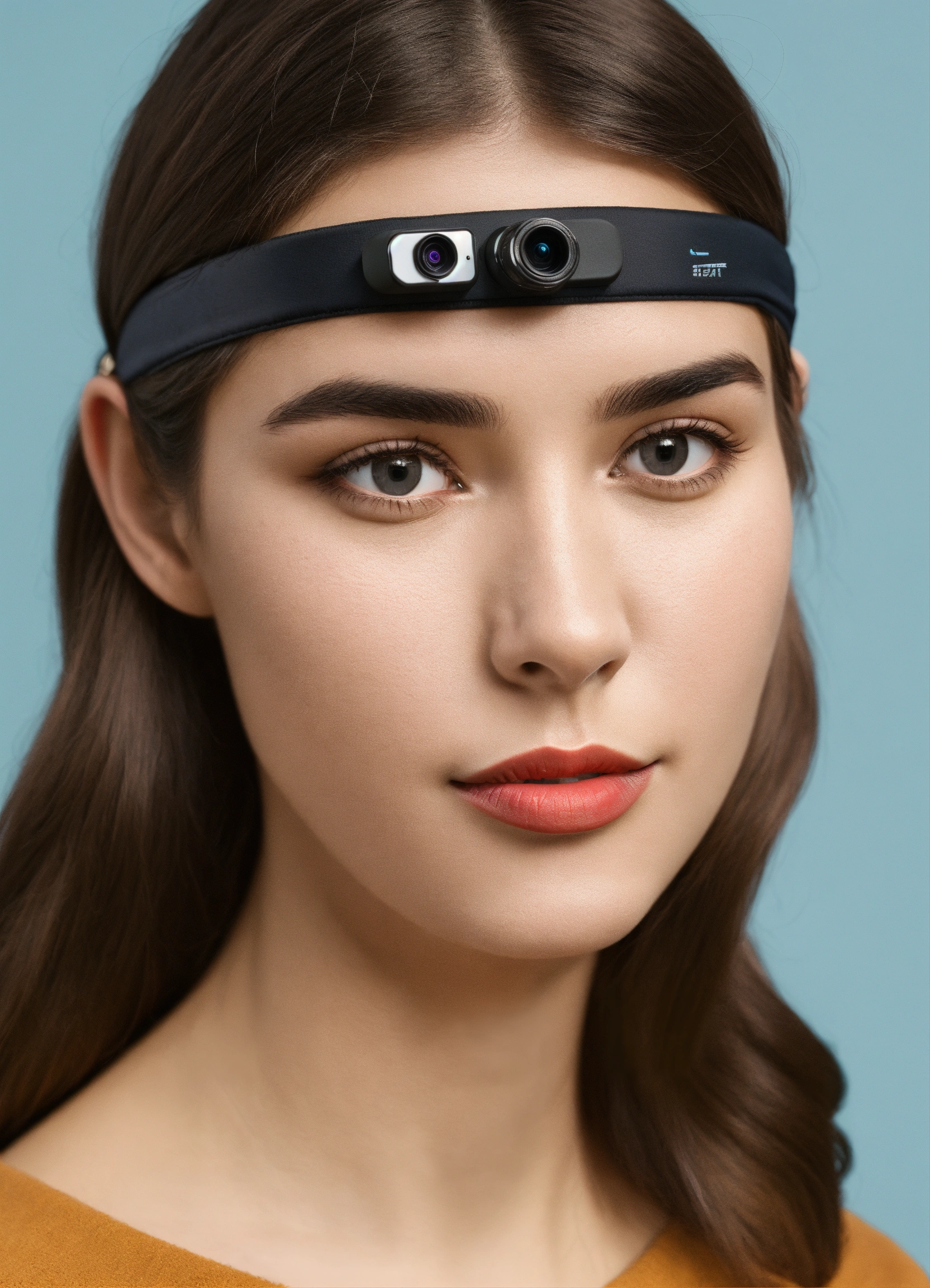 Lexica - Smart elegant small headband on visually impaired individual ...