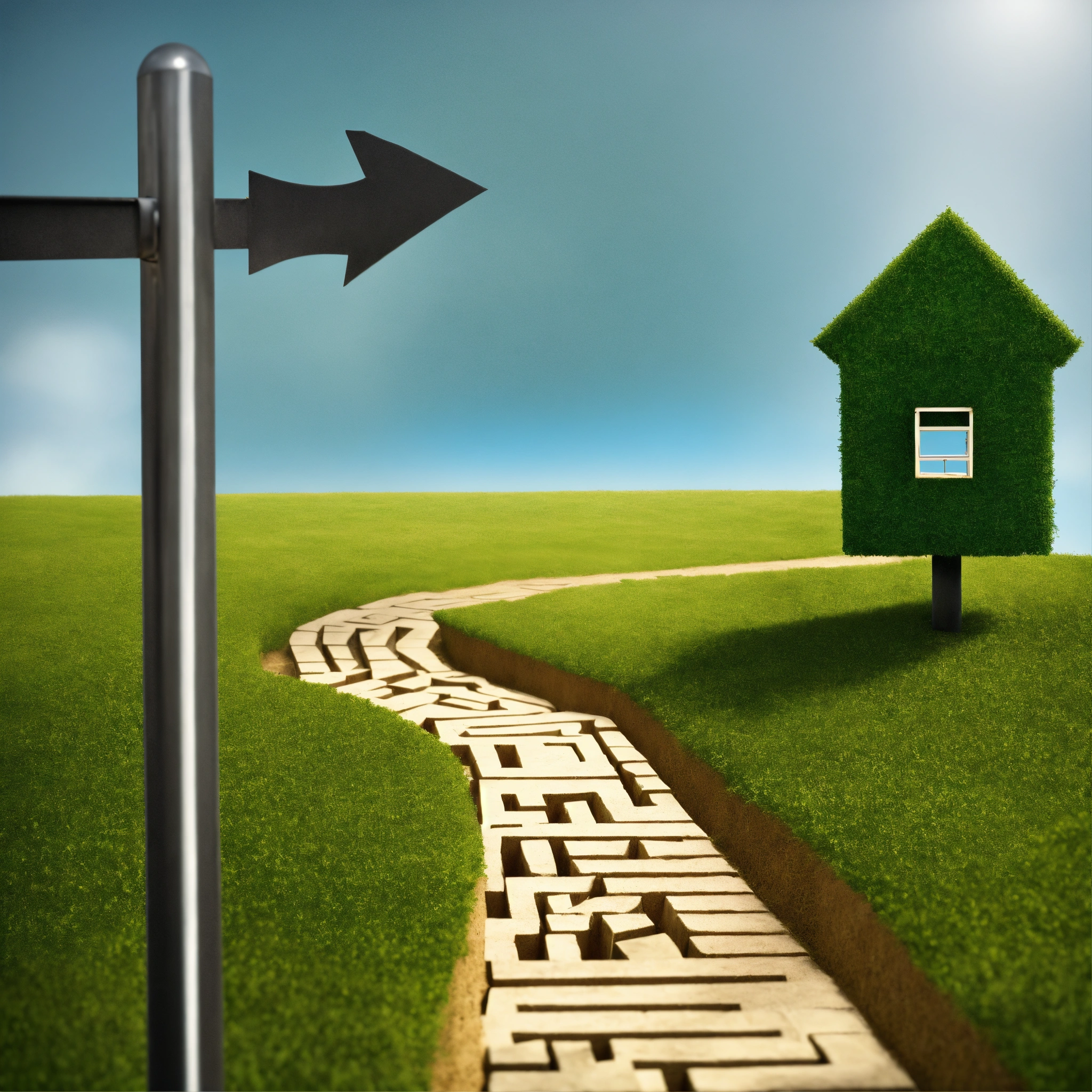 Lexica - Image An image that illustrates the concept of a "limbo" (e.g ...