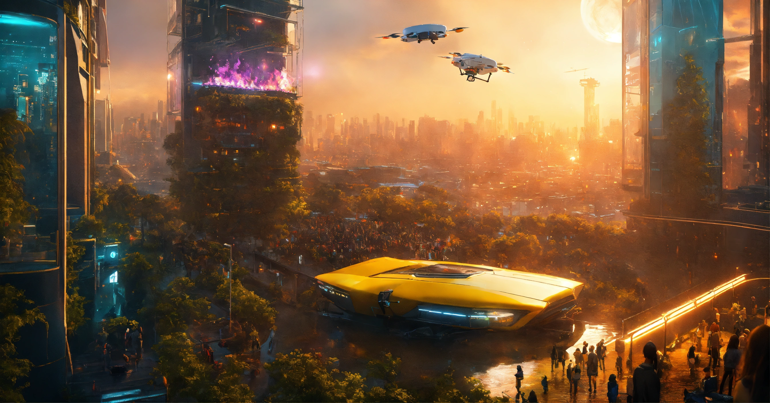 Lexica - Super realistic Playstation 5 graphics of a drone shot of a ...