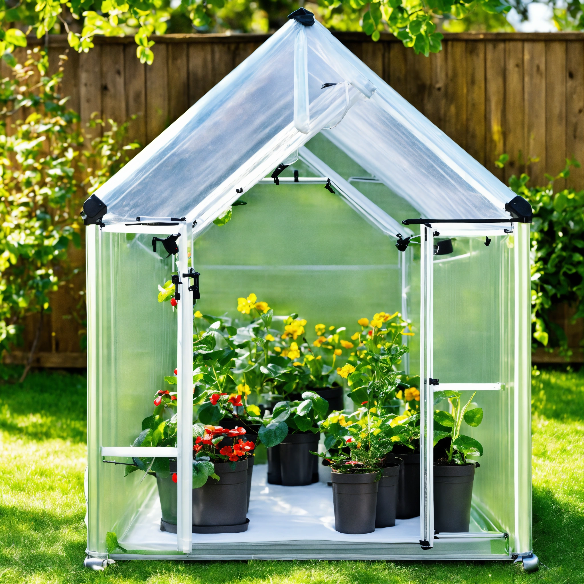Lexica - Small portable greenhouse for your backyard