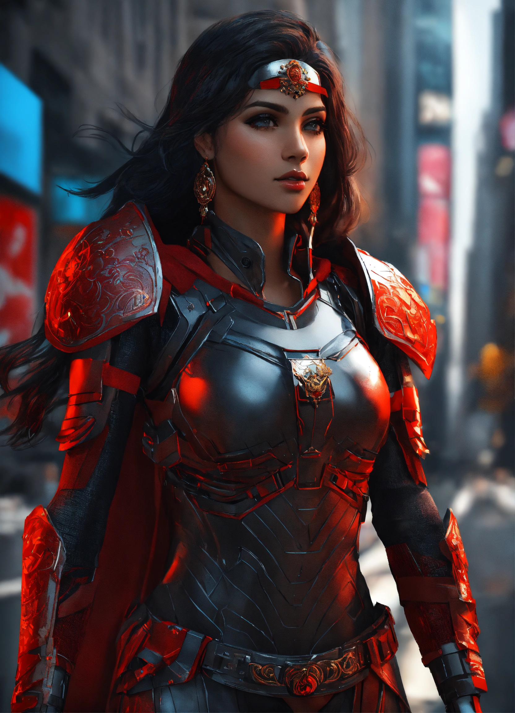 Lexica - A beautiful, shapely South Indian female goddess princess with ...