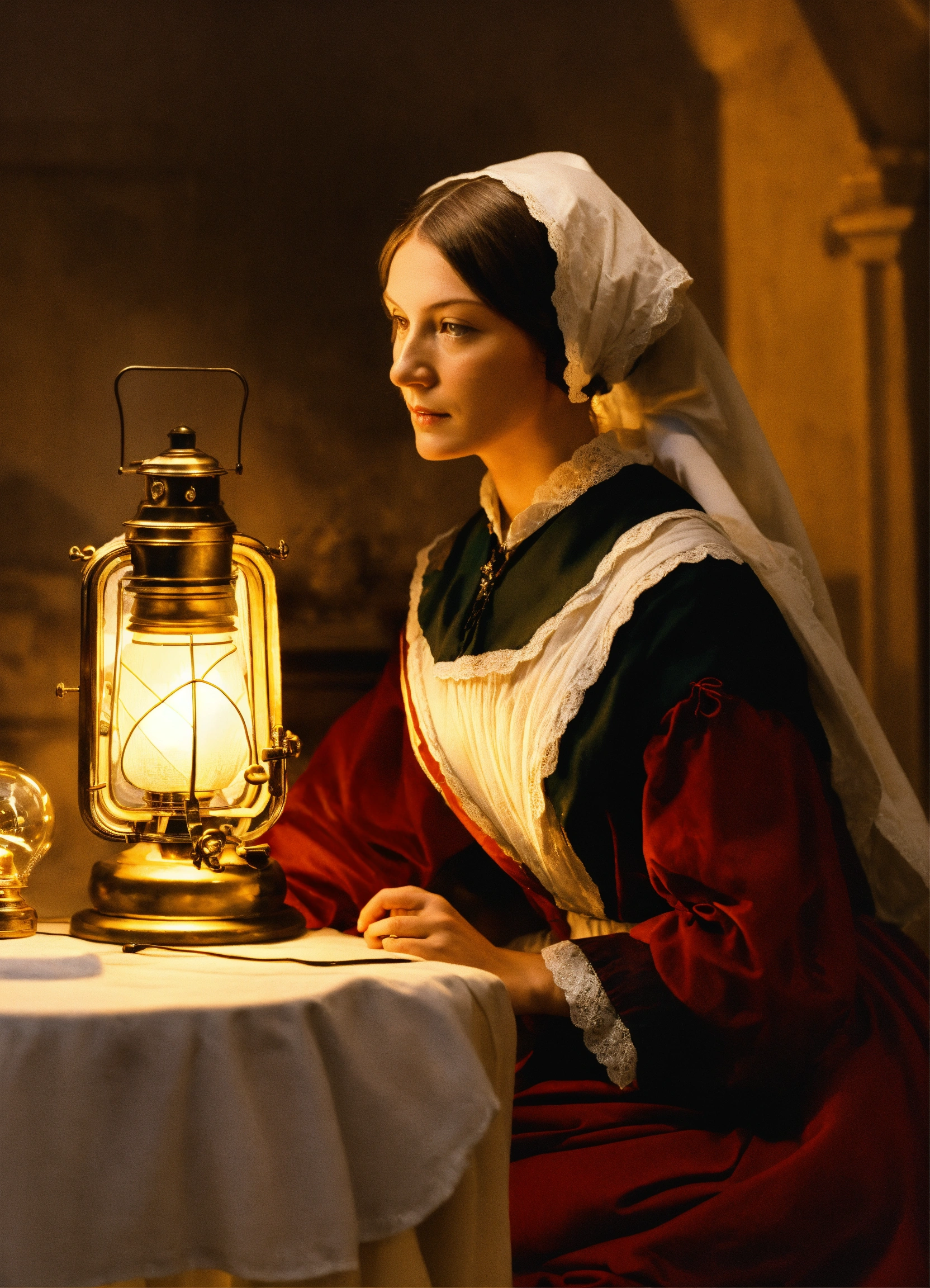 Lexica - Florence nightingale, lady with the lamp