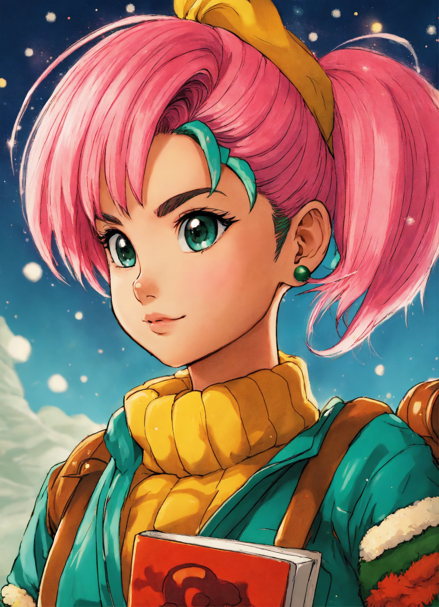 Lexica - Bulma, Dragon Ball Z Anime, children's book illustration style ...