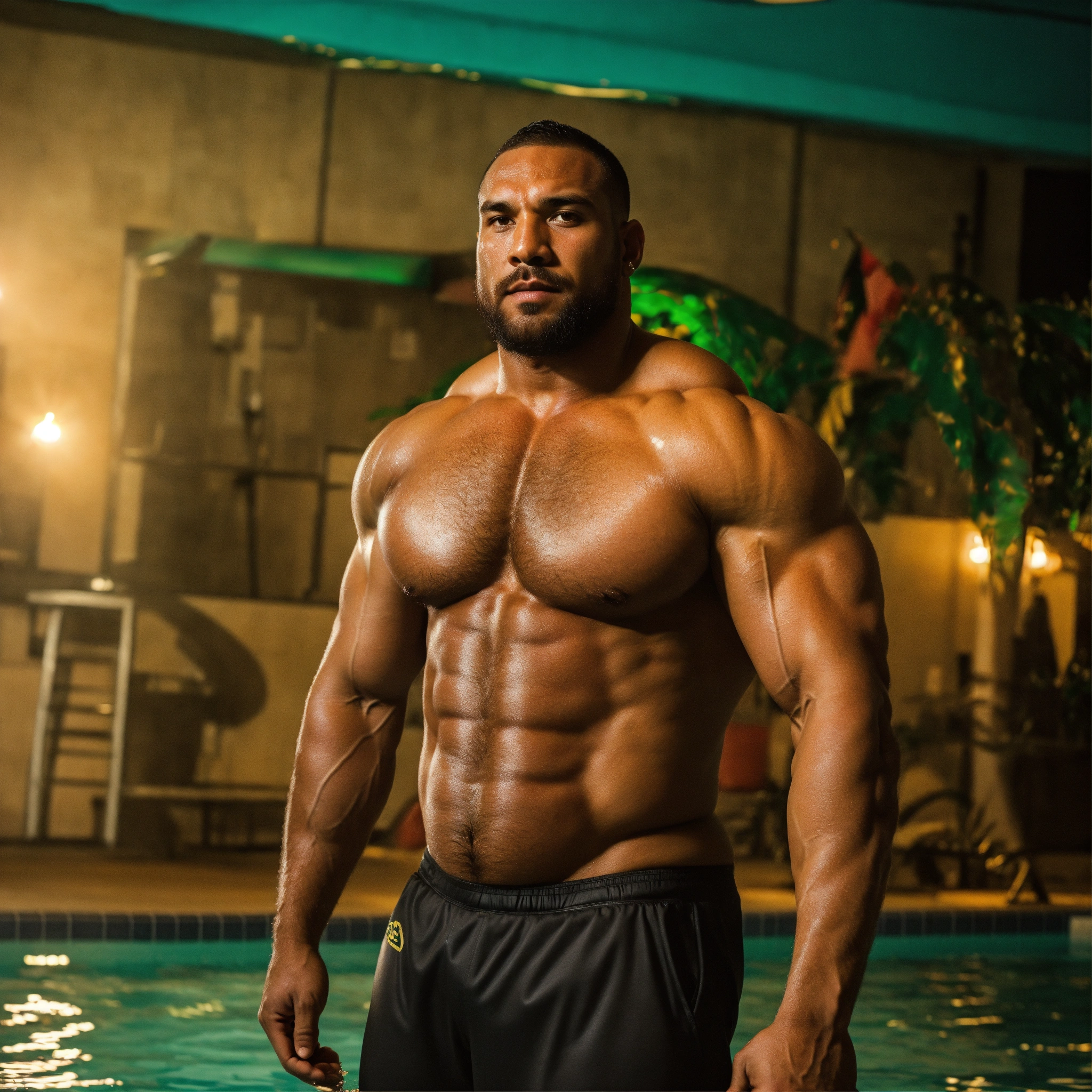 Lexica - 30-year-old man with big muscles, big bodybuilder, body like a ...