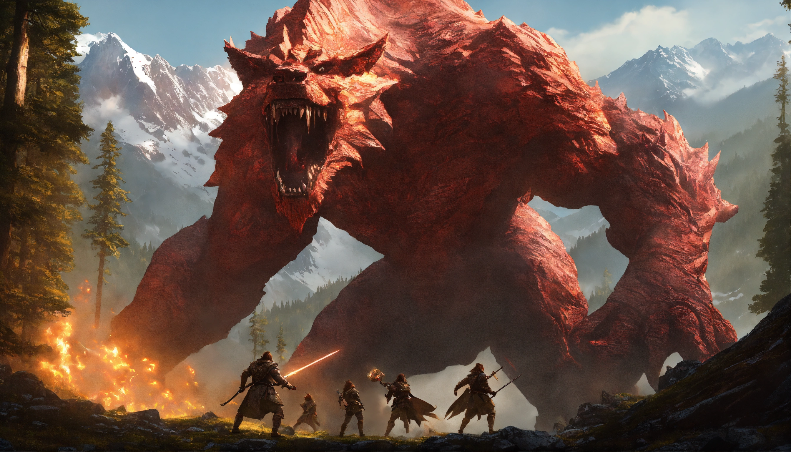 Lexica - Giant humans fighting giant humanoid shapeshifters that have ...