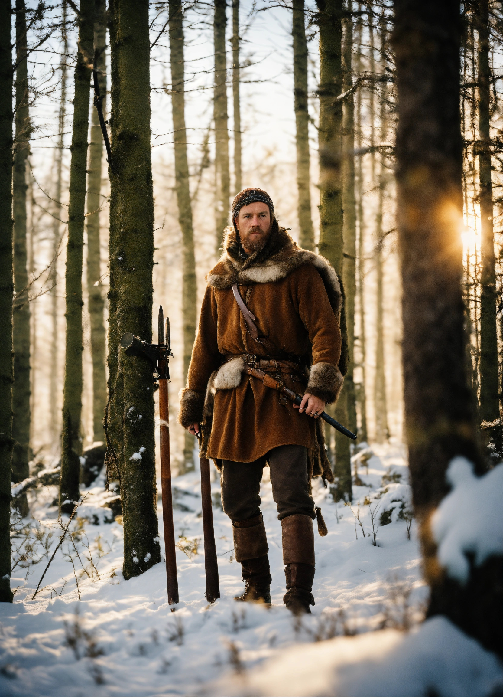 Lexica - Anglo saxon hunter in an arctic forest