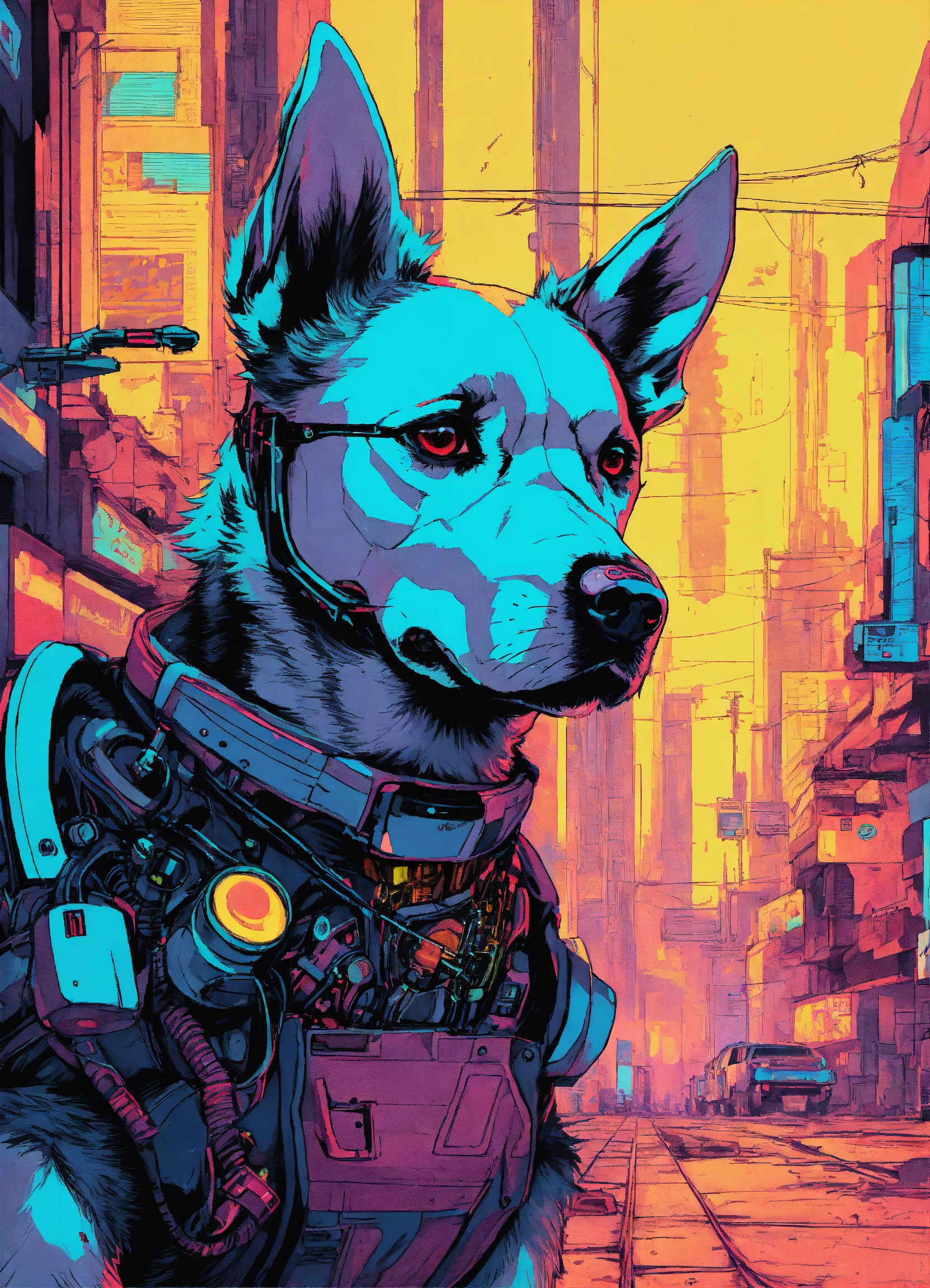 Lexica - In the style of 90's vintage anime, surrealism, akira style ...