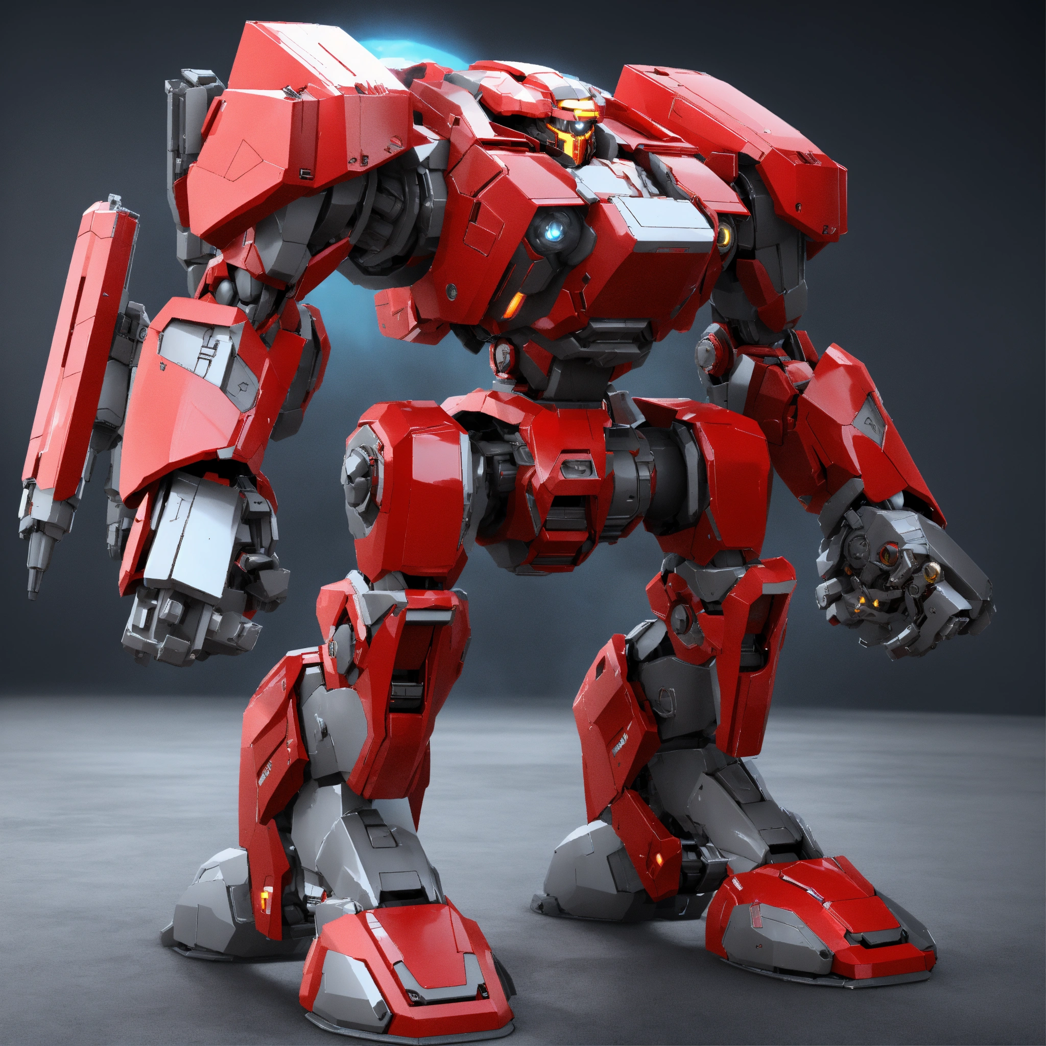 Lexica - Generate images of heavy mechs for a game in a 3d cartoon ...